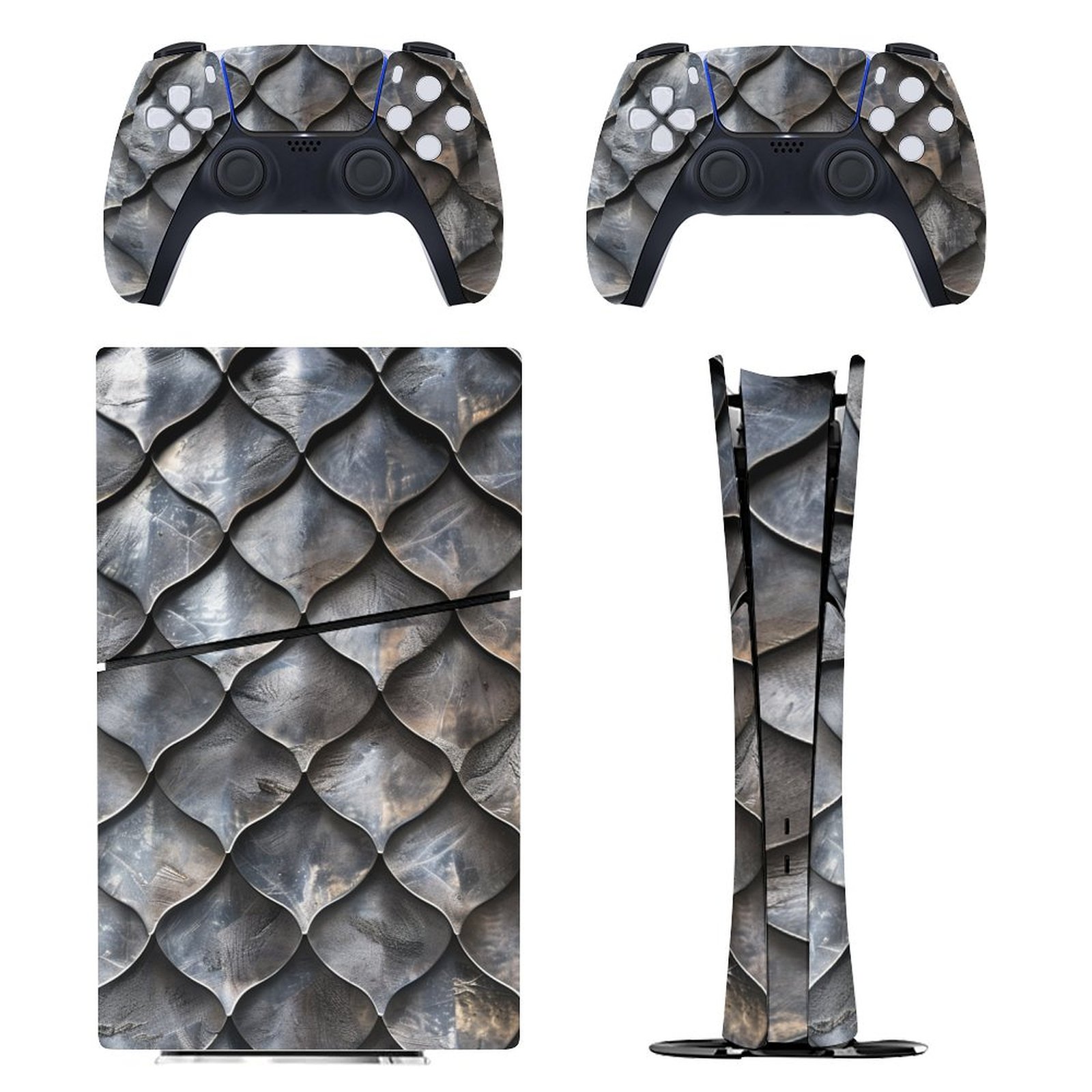 Skin Sticker for PS5 Slim Standard PS5 Pro Disc Digital Edition Console ...