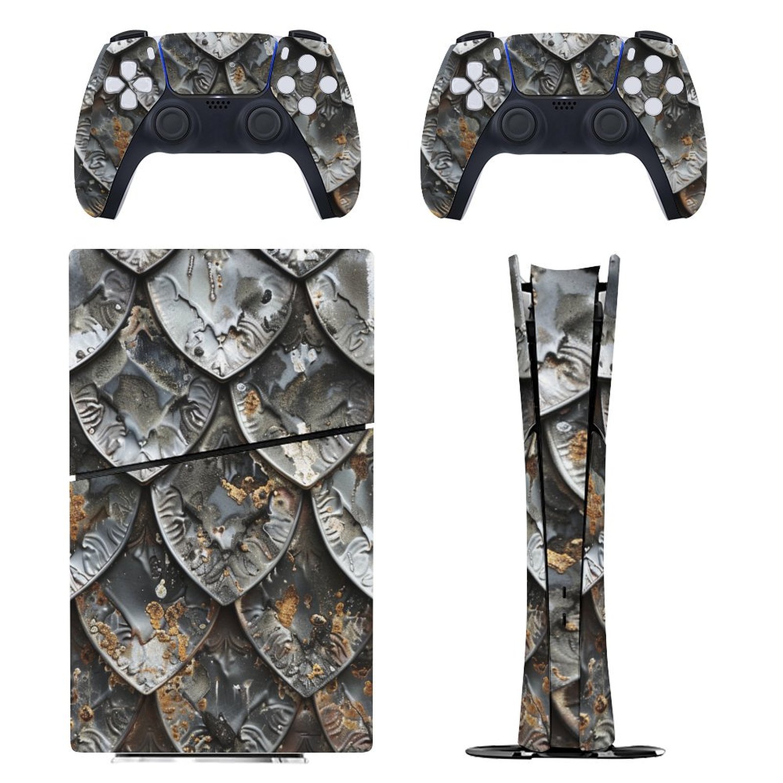 Skin Sticker for PS5 Slim Standard PS5 Pro Disc Digital Edition Console ...