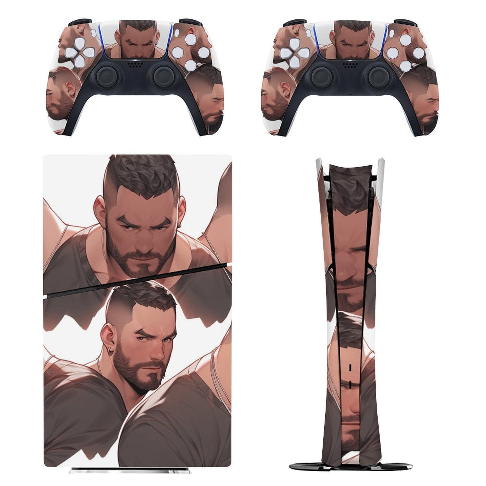 Skin Sticker for PS5 Slim Standard PS5 Pro Disc Digital Edition Console ...