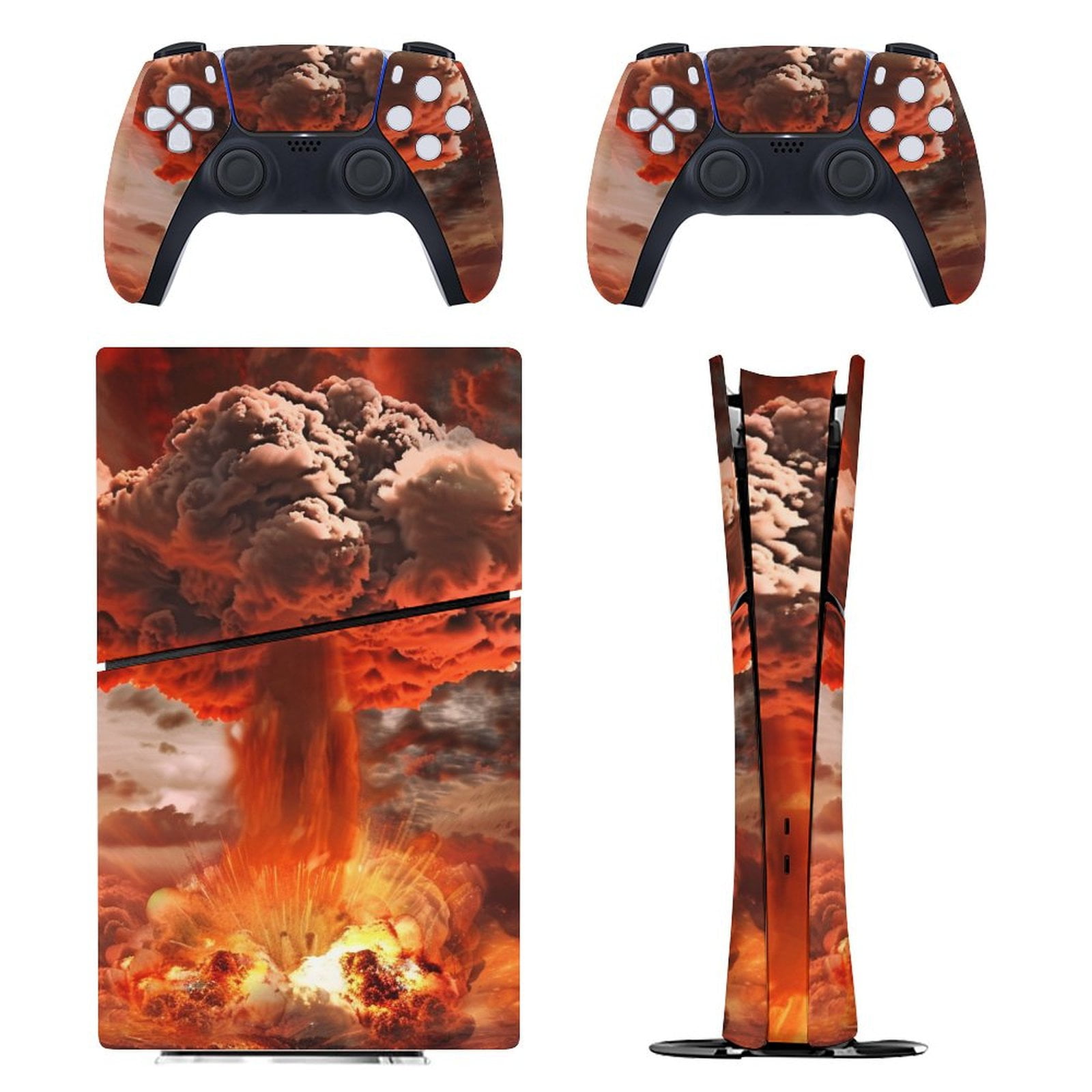 Skin Sticker for PS5 Slim Standard PS5 Pro Disc Digital Edition Console ...