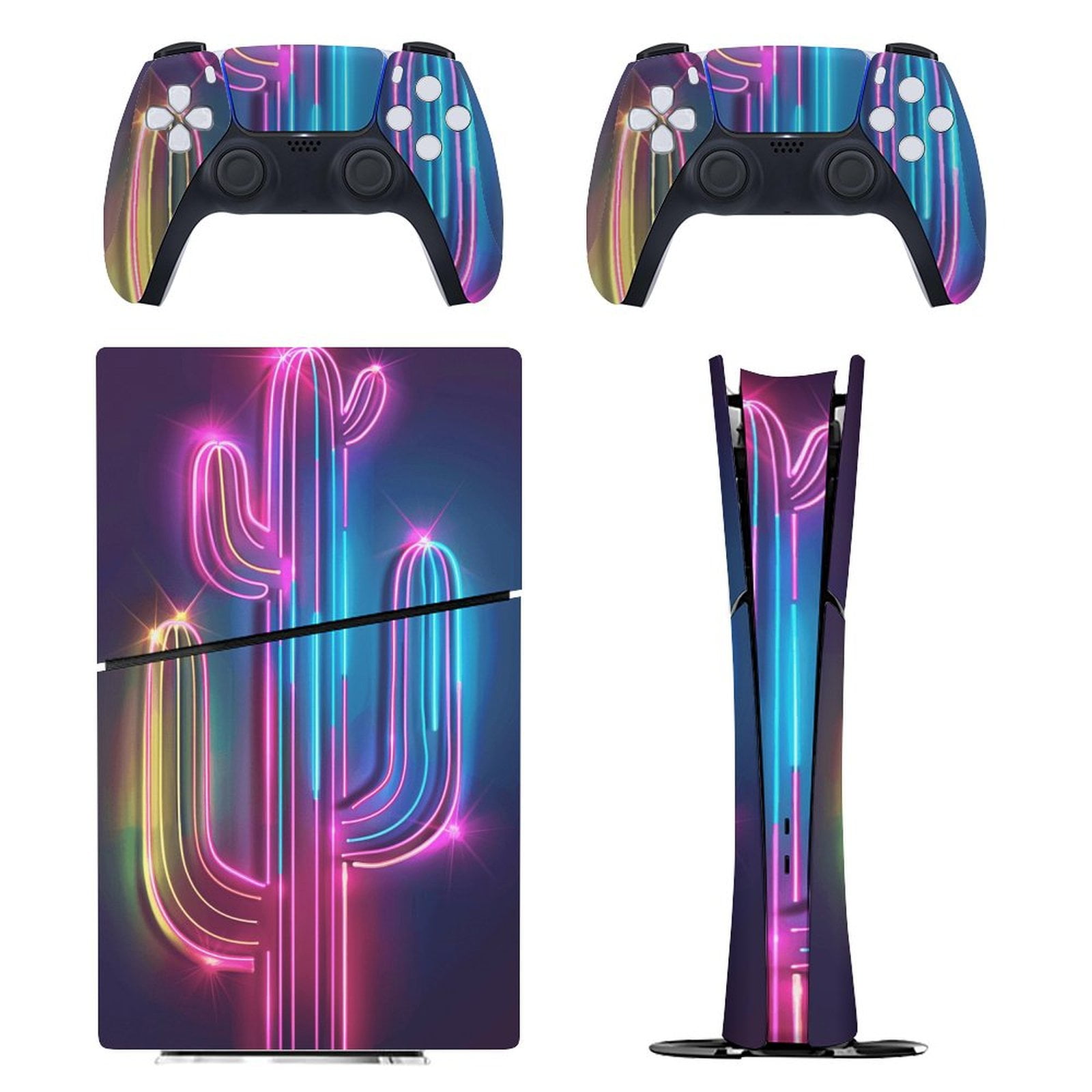 Skin Sticker for PS5 Slim Standard PS5 Pro Disc Digital Edition Console ...