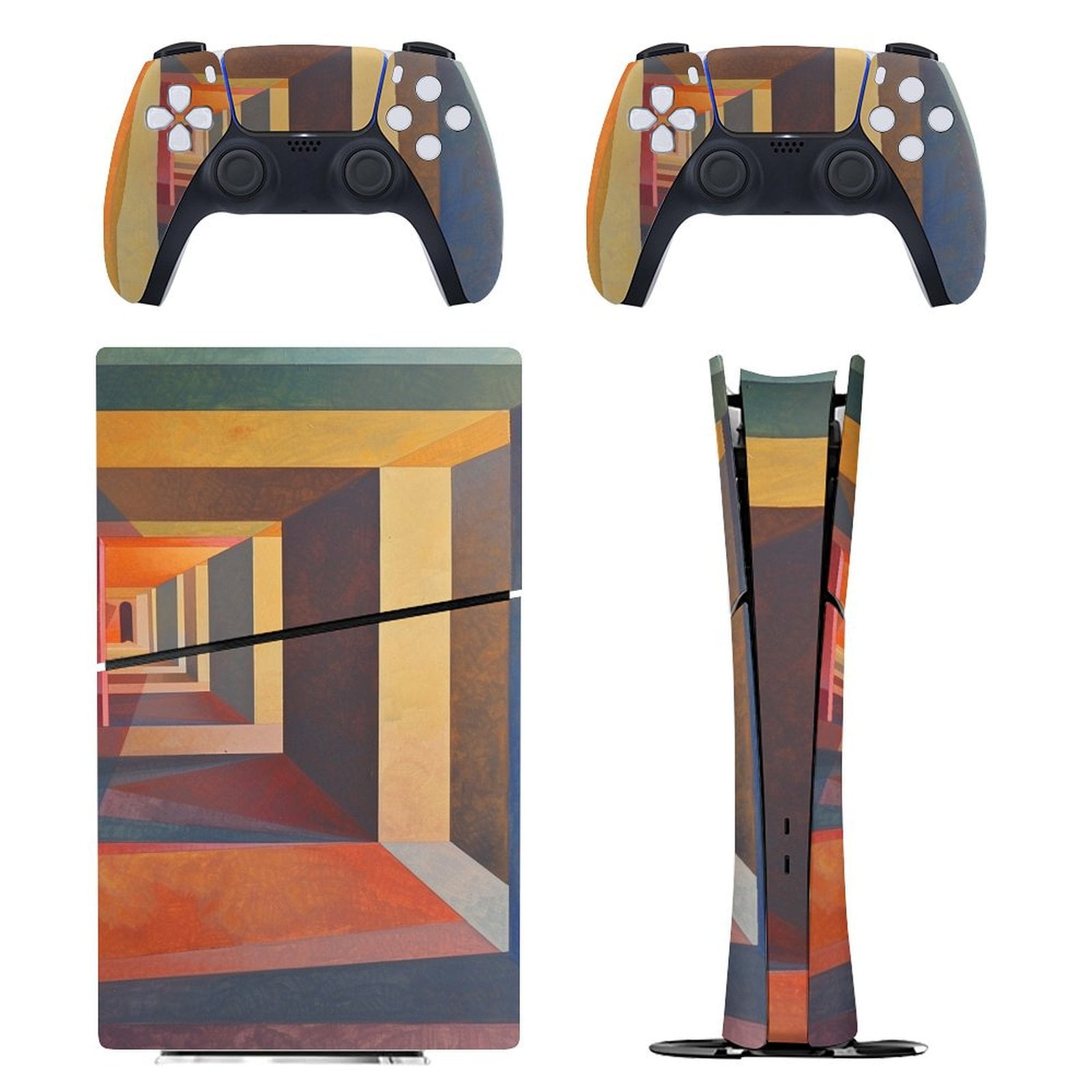 Skin Sticker for PS5 Slim Standard PS5 Pro Disc Digital Edition Console ...