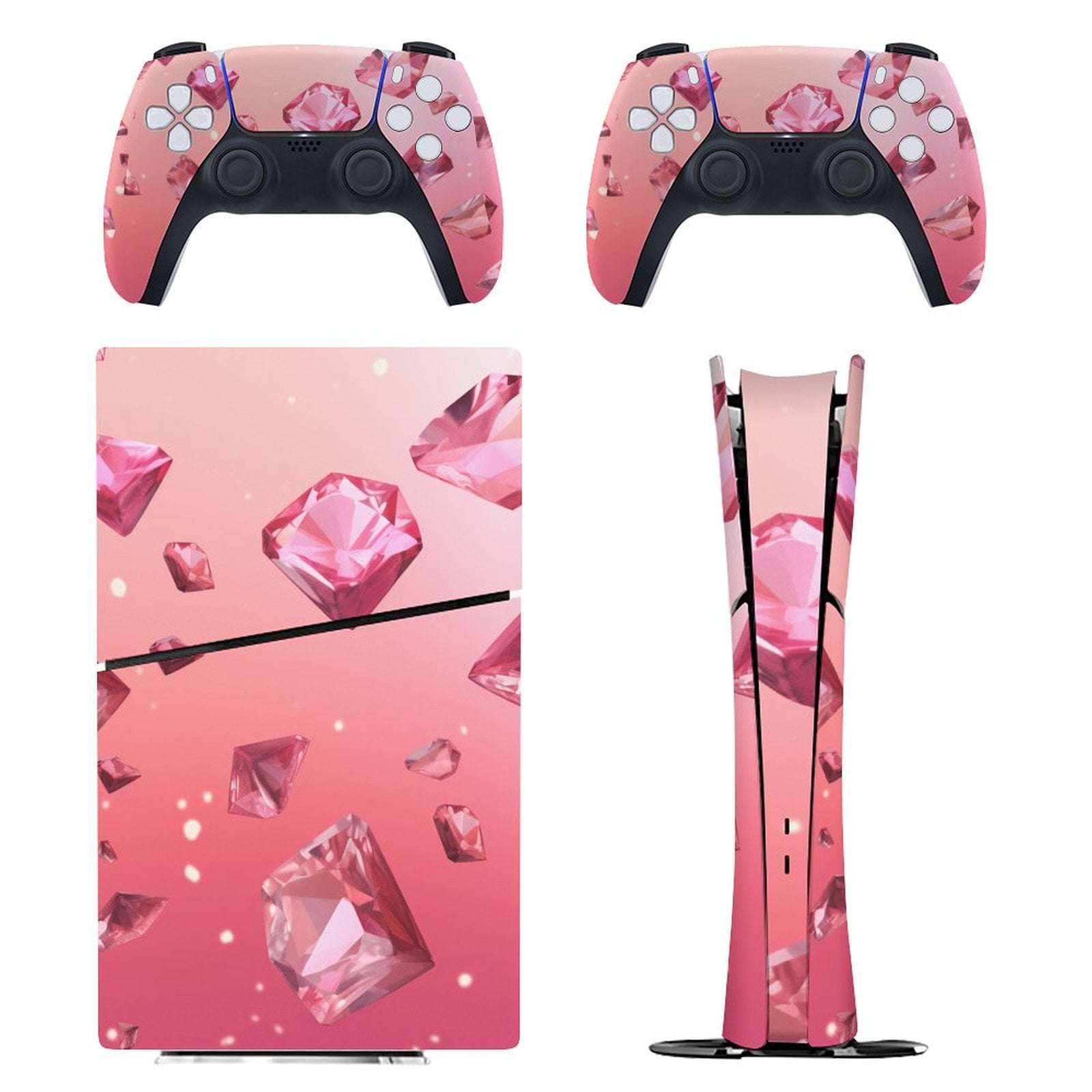 Skin Sticker for PS5 Slim Standard PS5 Pro Disc Digital Edition Console ...