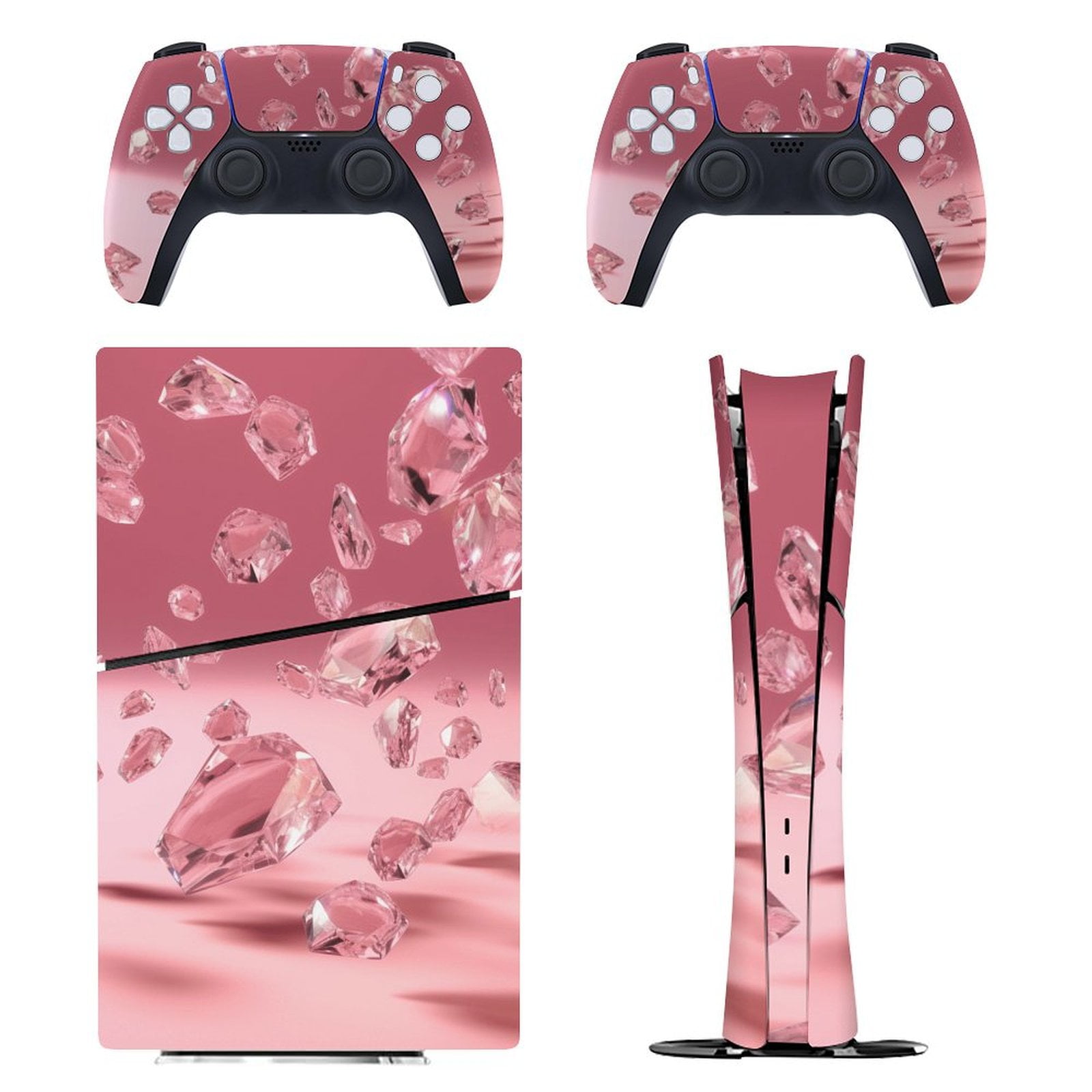 Skin Sticker for PS5 Slim Standard PS5 Pro Disc Digital Edition Console ...