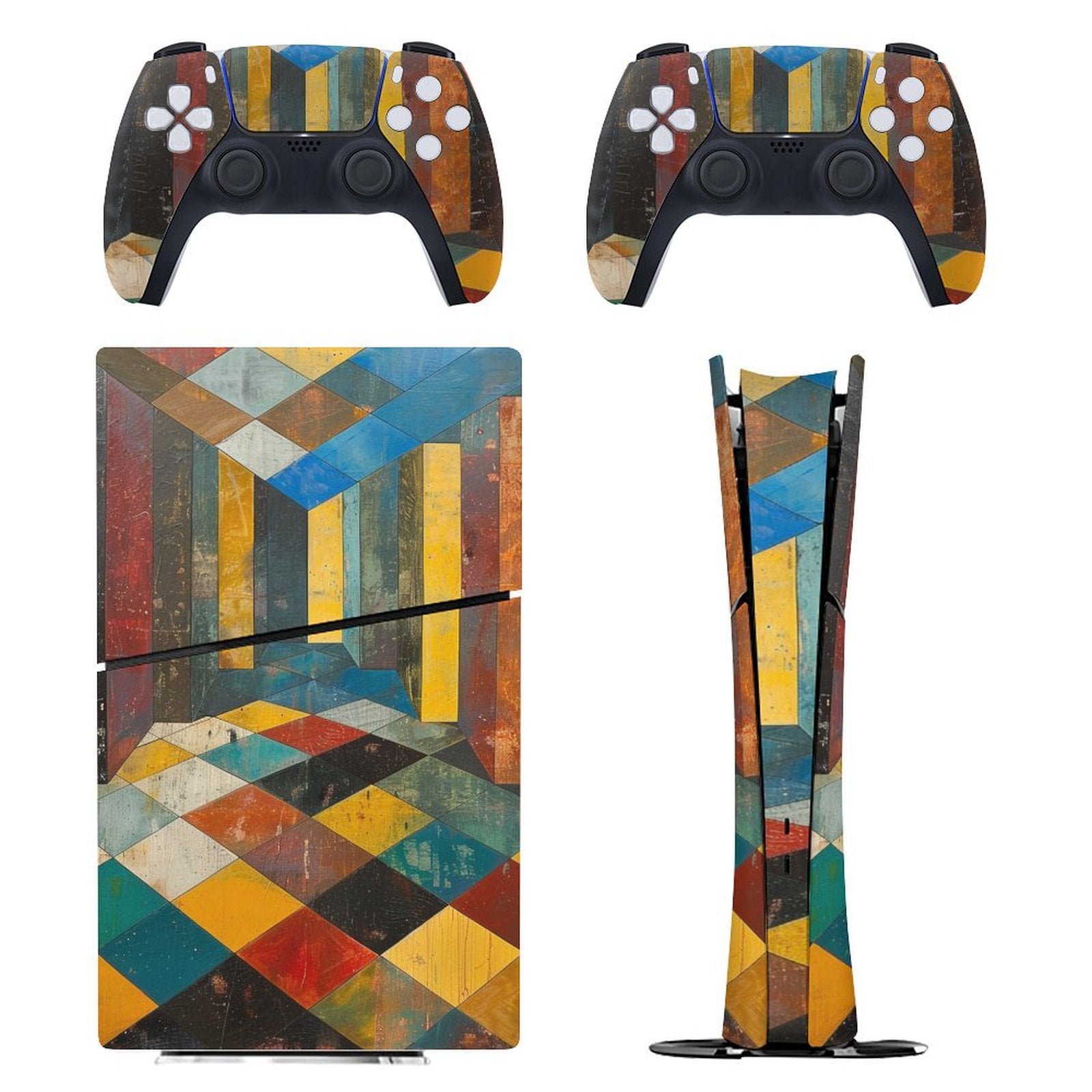 Skin Sticker for PS5 Slim Standard PS5 Pro Disc Digital Edition Console ...