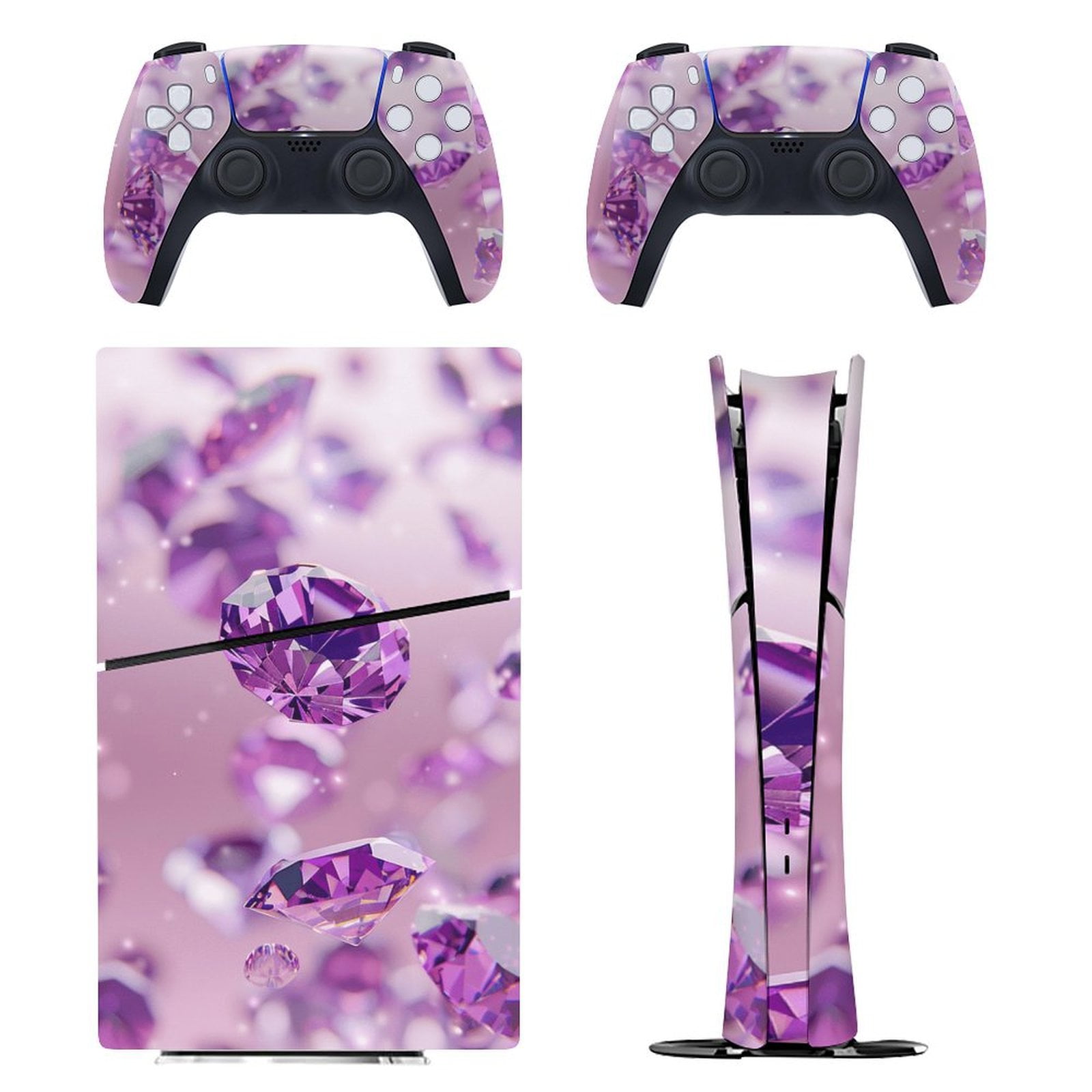 Skin Sticker for PS5 Slim Standard PS5 Pro Disc Digital Edition Console ...