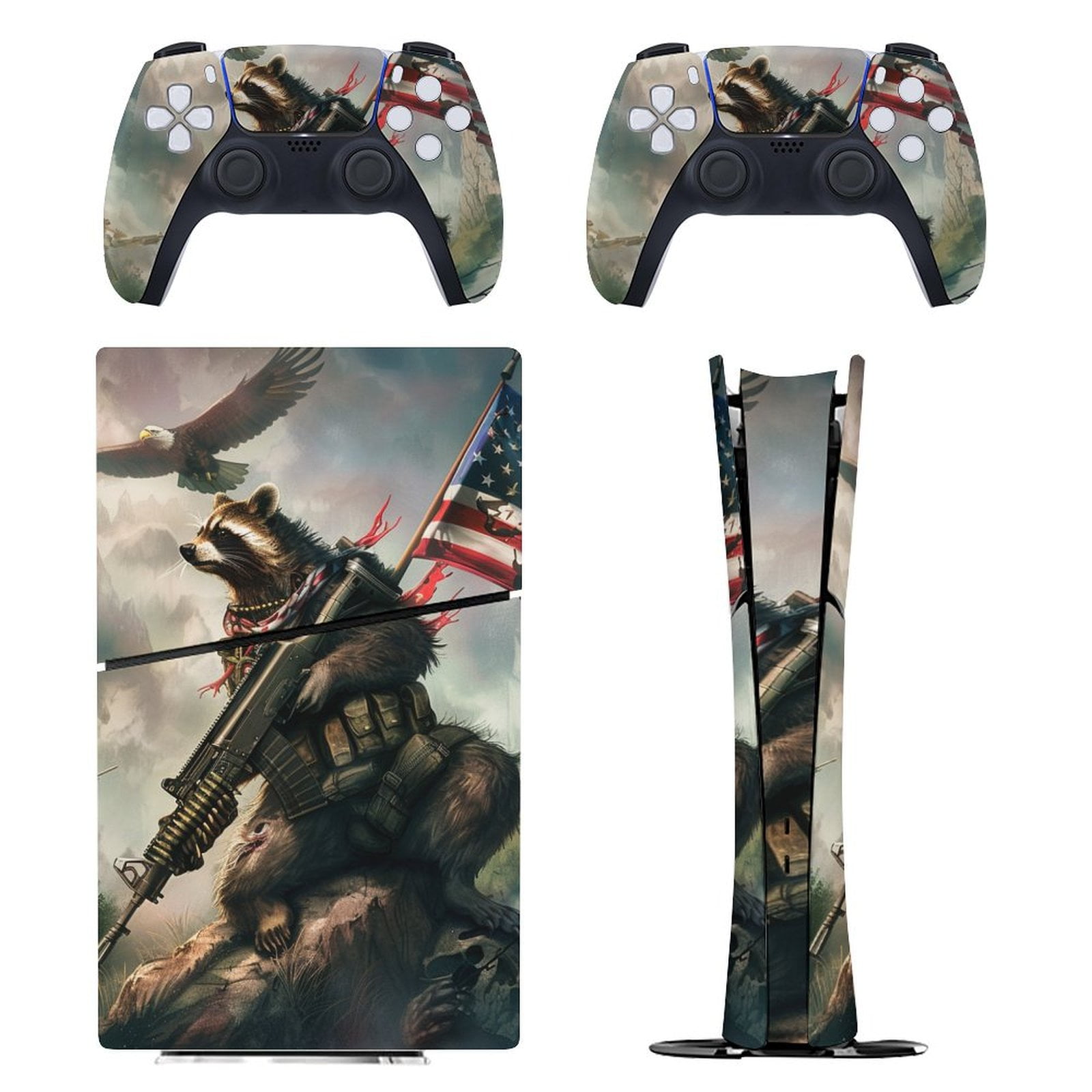 Skin Sticker for PS5 Slim Standard PS5 Pro Disc Digital Edition Console ...