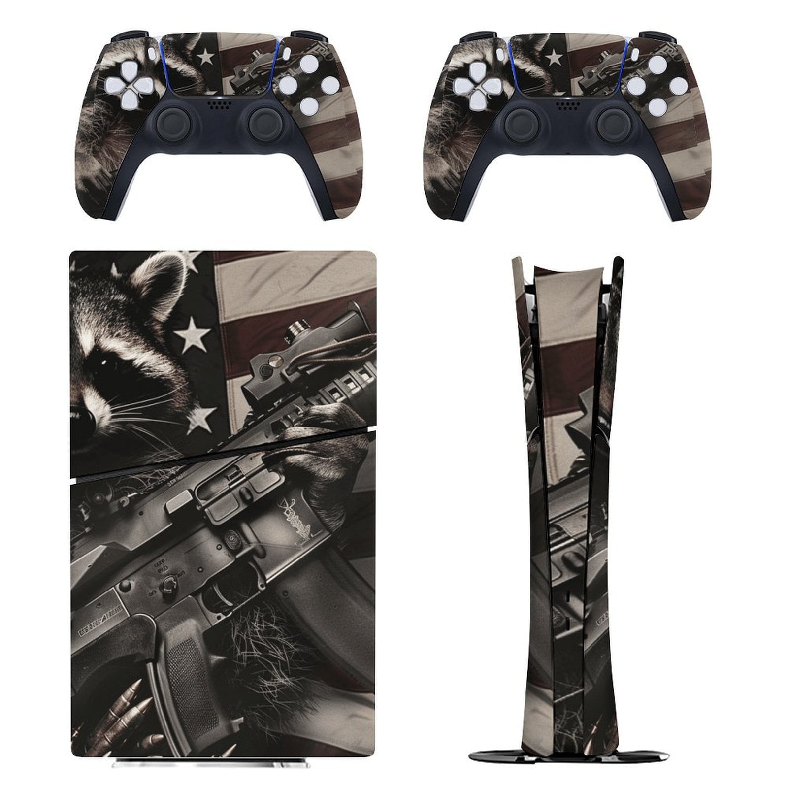 Skin Sticker for PS5 Slim Standard PS5 Pro Disc Digital Edition Console ...