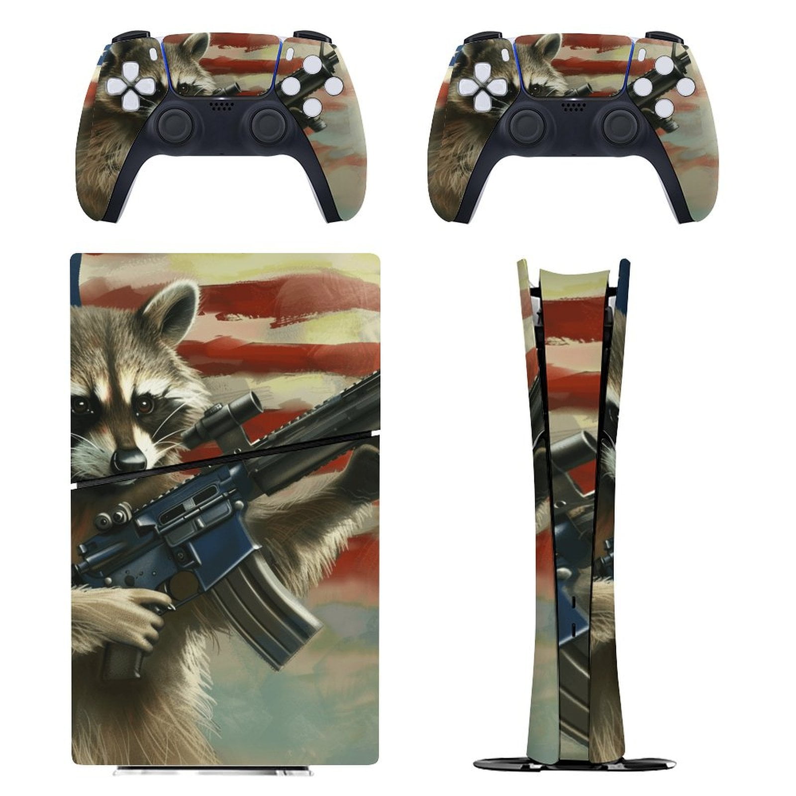 Skin Sticker for PS5 Slim Standard PS5 Pro Disc Digital Edition Console ...