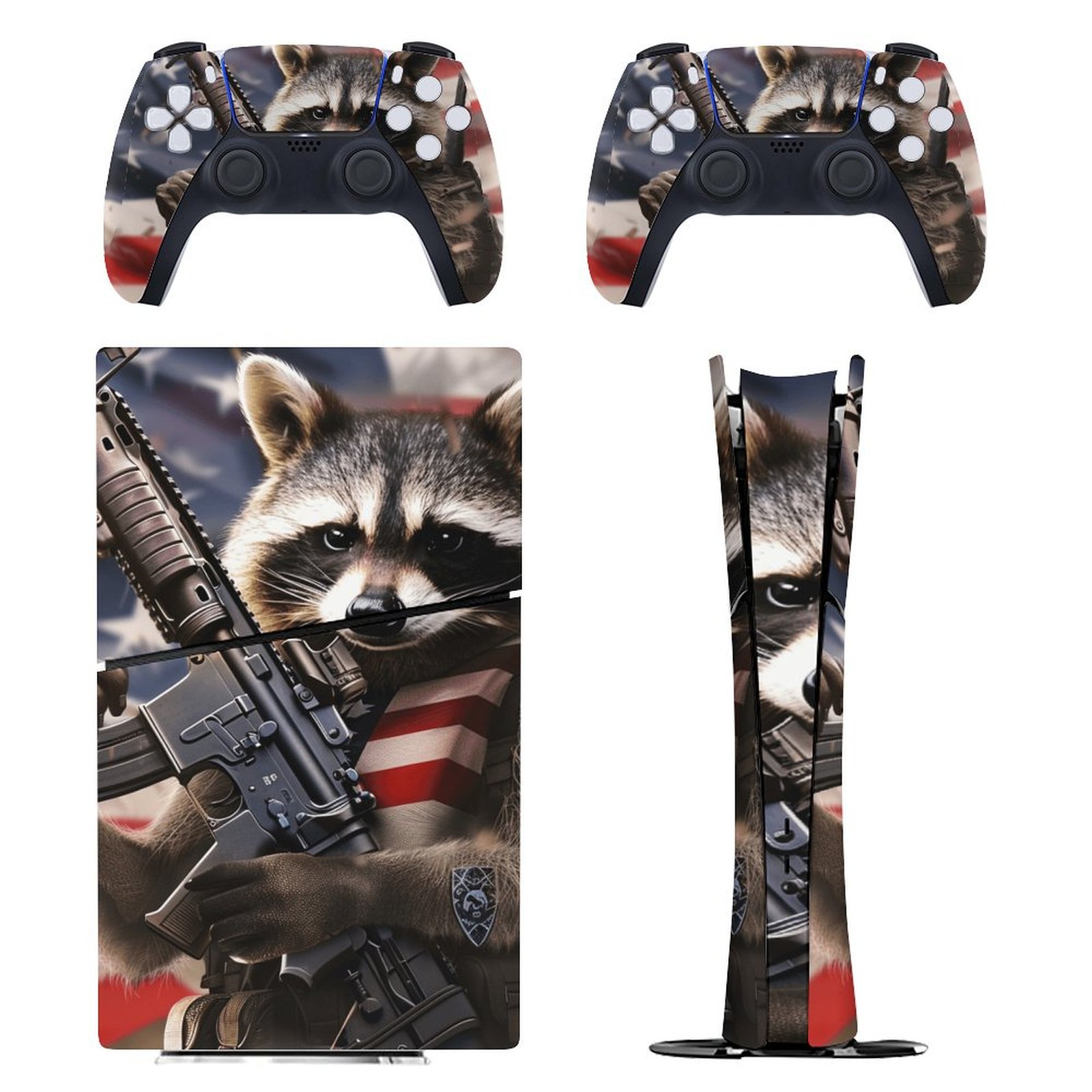 Skin Sticker for PS5 Slim Standard PS5 Pro Disc Digital Edition Console ...