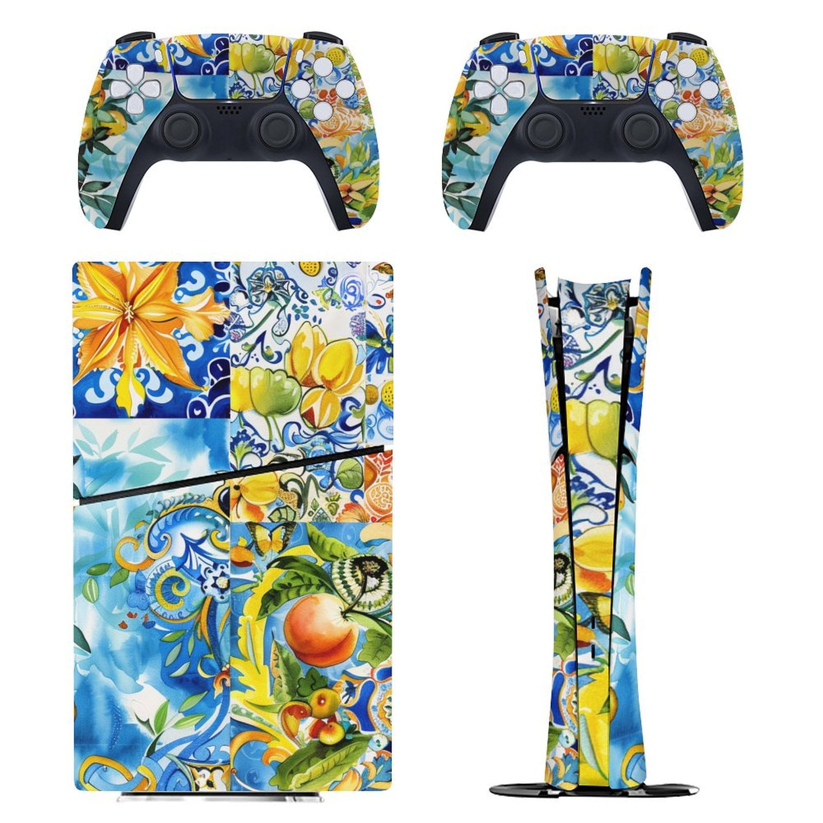 Skin Sticker for PS5 Slim Standard PS5 Pro Disc Digital Edition Console ...