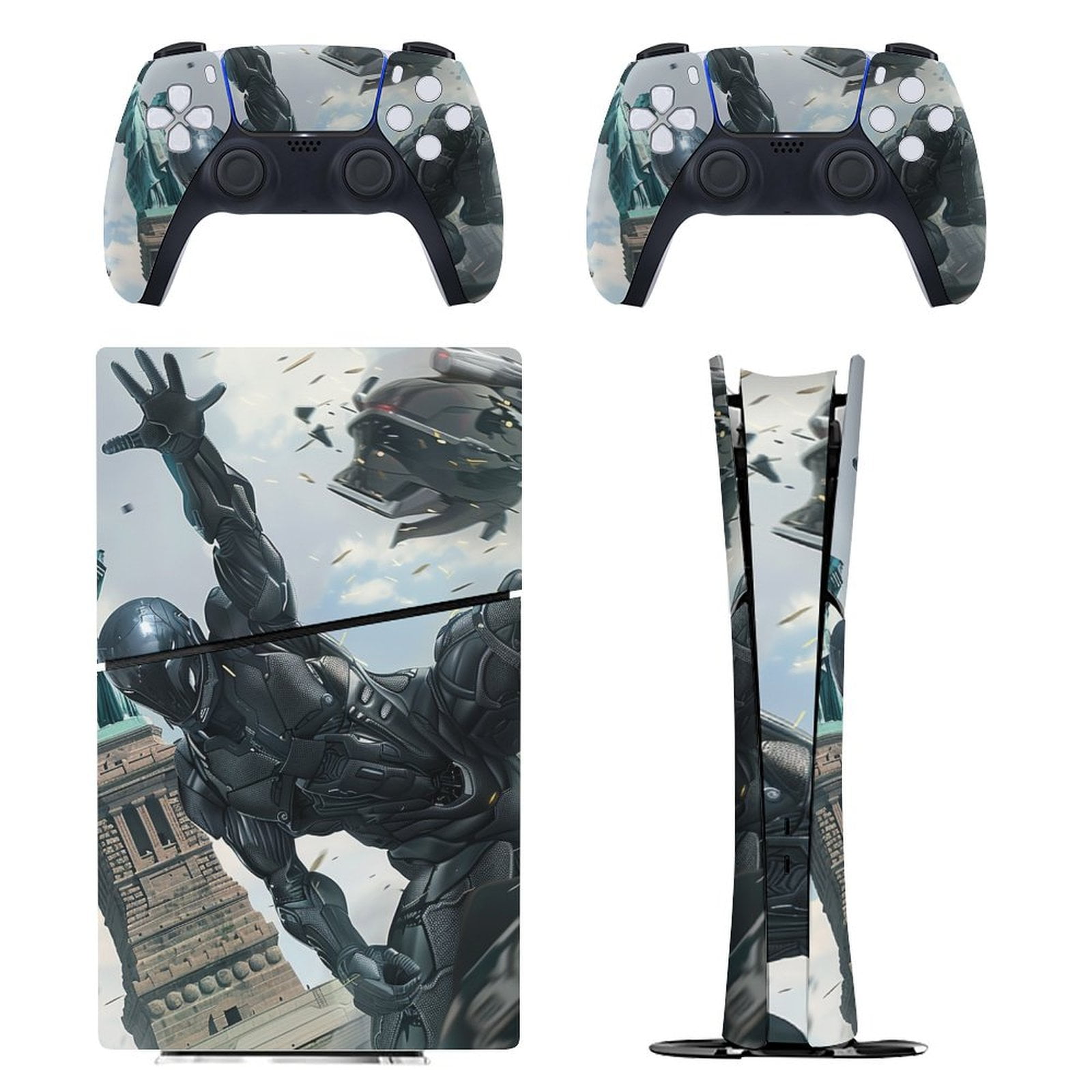 Skin Sticker for PS5 Slim Standard PS5 Pro Disc Digital Edition Console ...