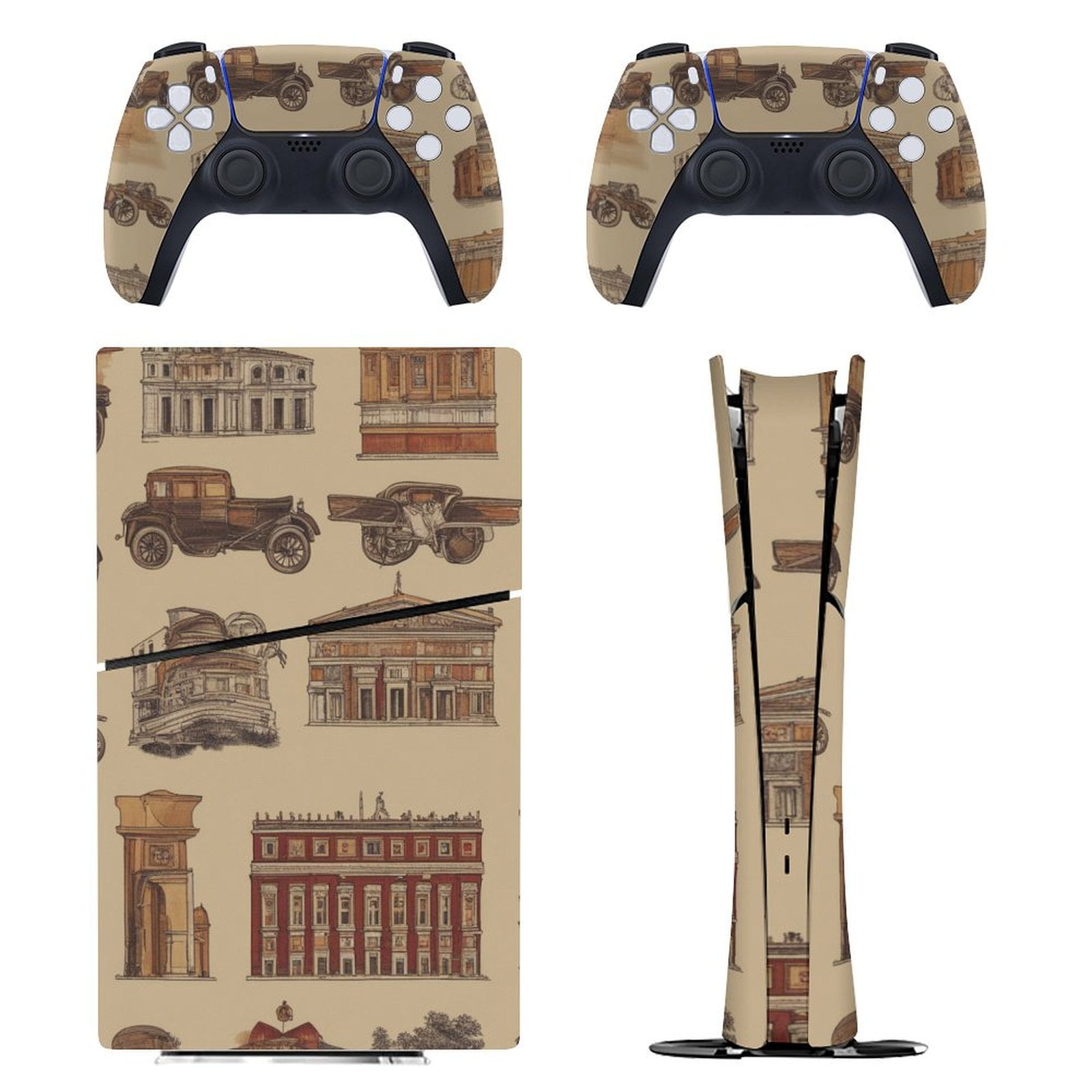 Skin Sticker for PS5 Slim Standard PS5 Pro Disc Digital Edition Console ...