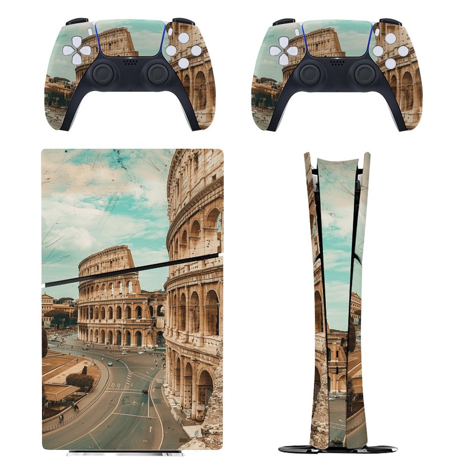 Skin Sticker for PS5 Slim Standard PS5 Pro Disc Digital Edition Console ...