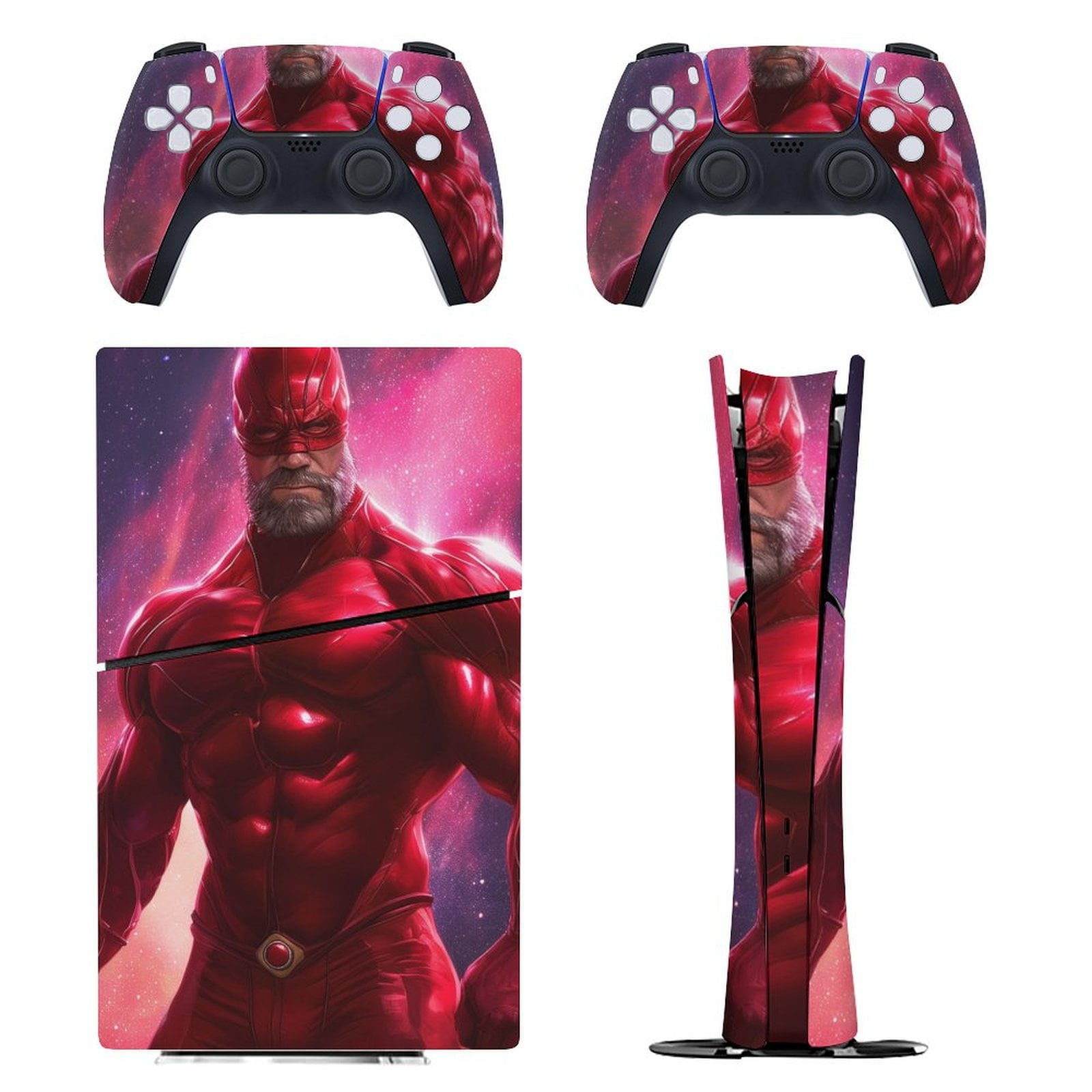 Skin Sticker for PS5 Slim Standard PS5 Pro Disc Digital Edition Console ...