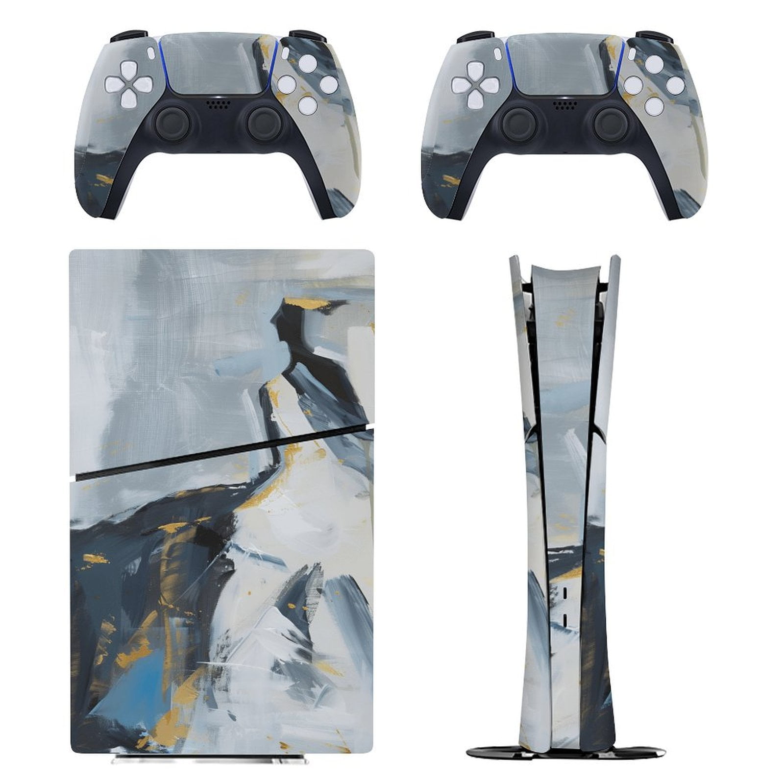 Skin Sticker for PS5 Slim Standard PS5 Pro Disc Digital Edition Console ...