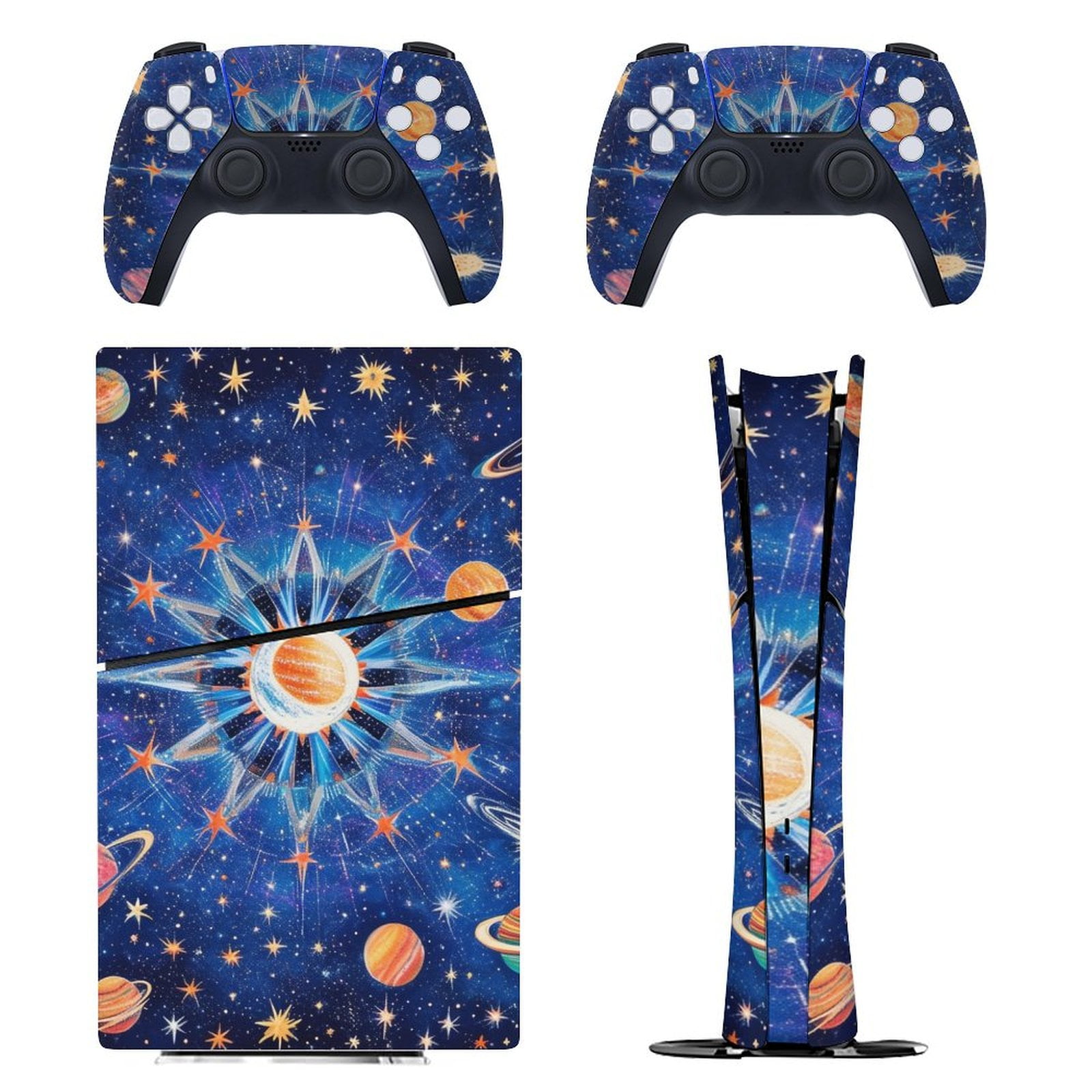 Skin Sticker for PS5 Slim Standard PS5 Pro Disc Digital Edition Console ...