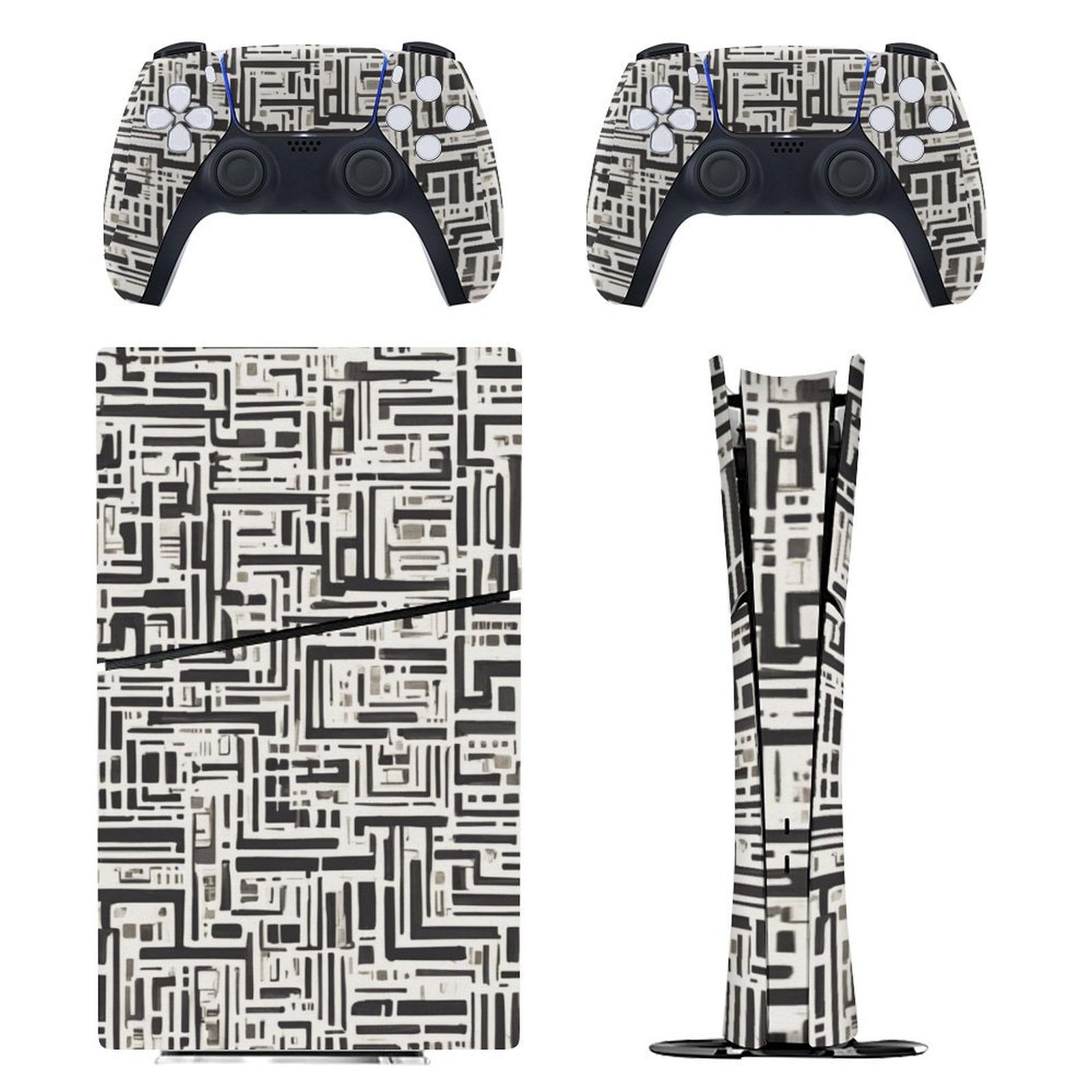 Skin Sticker for PS5 Slim Standard PS5 Pro Disc Digital Edition Console ...