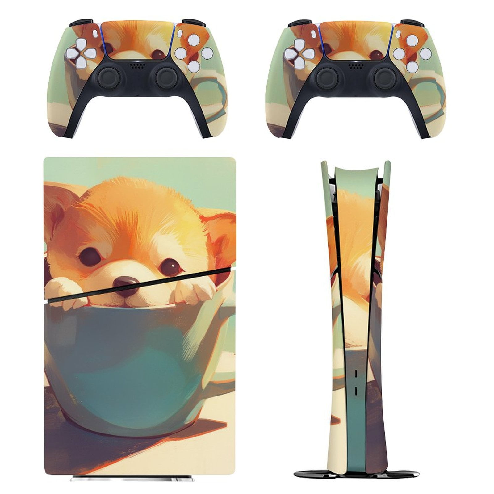 Skin Sticker for PS5 Slim Standard PS5 Pro Disc Digital Edition Console ...