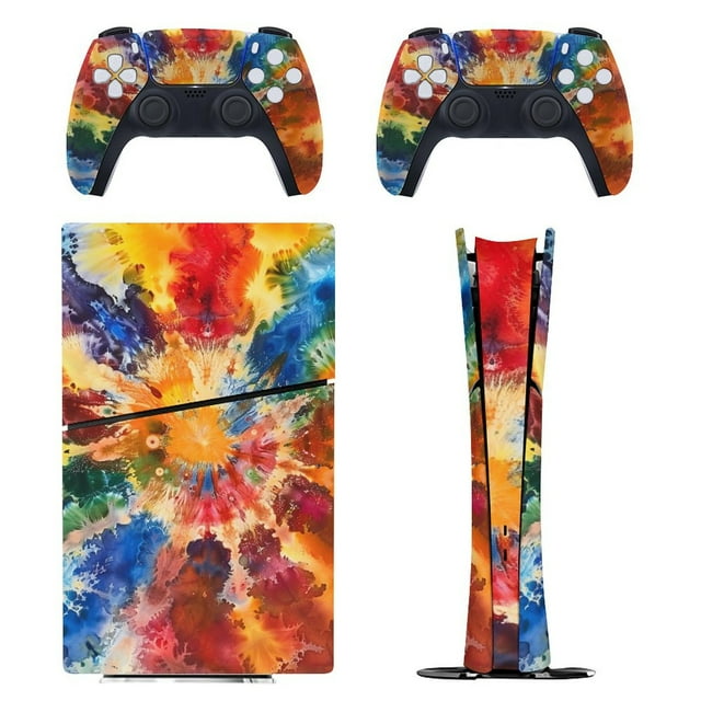 Skin Sticker for PS5 Slim Standard PS5 Pro Disc Digital Edition Console ...