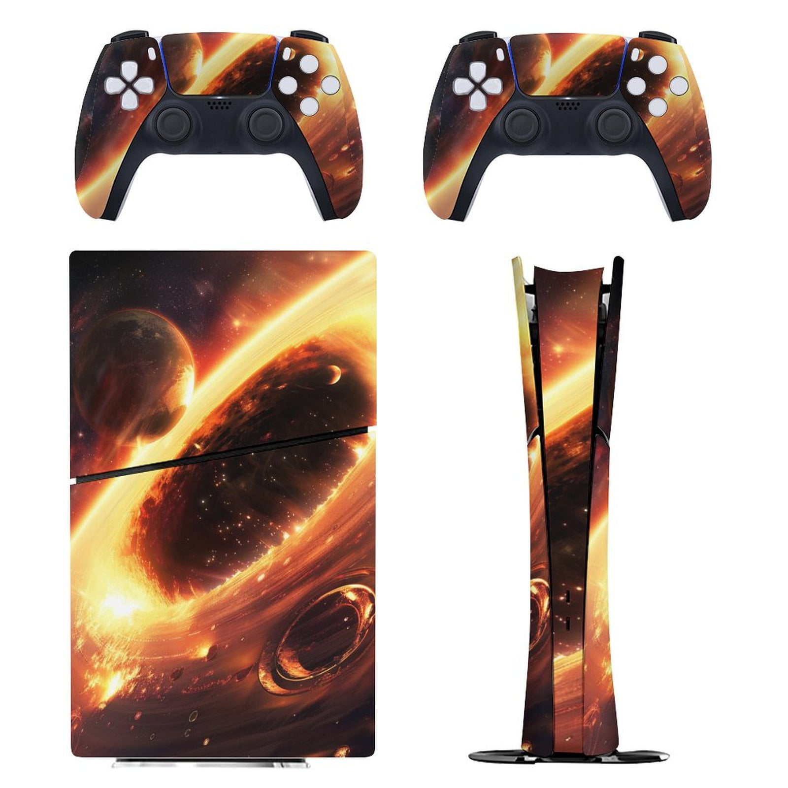 Skin Sticker for PS5 Slim Standard PS5 Pro Disc Digital Edition Console ...