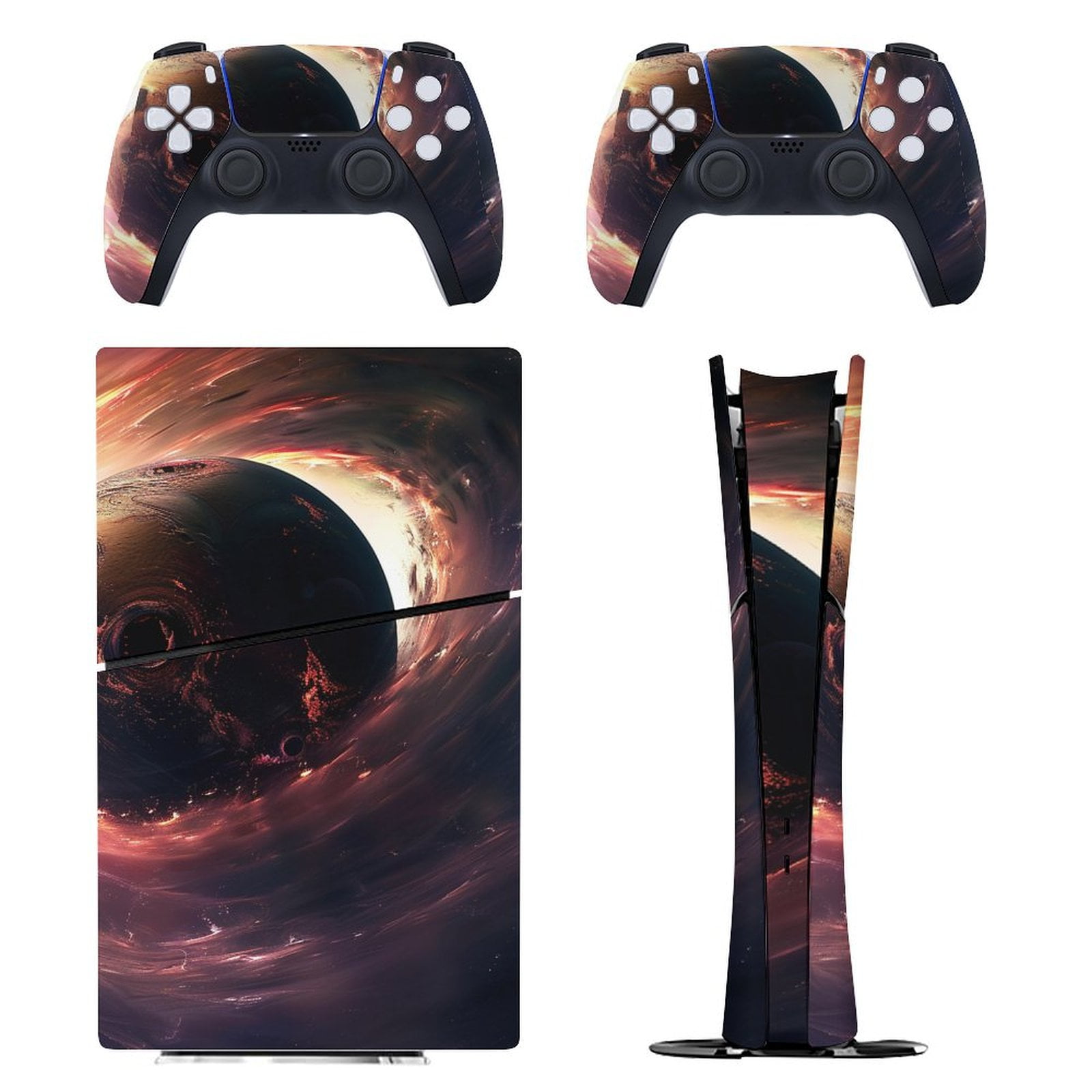 Skin Sticker for PS5 Slim Standard PS5 Pro Disc Digital Edition Console ...