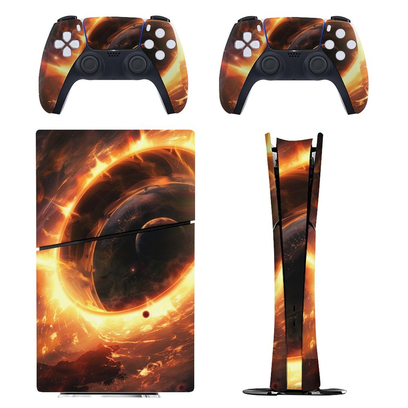 Skin Sticker for PS5 Slim Standard PS5 Pro Disc Digital Edition Console ...