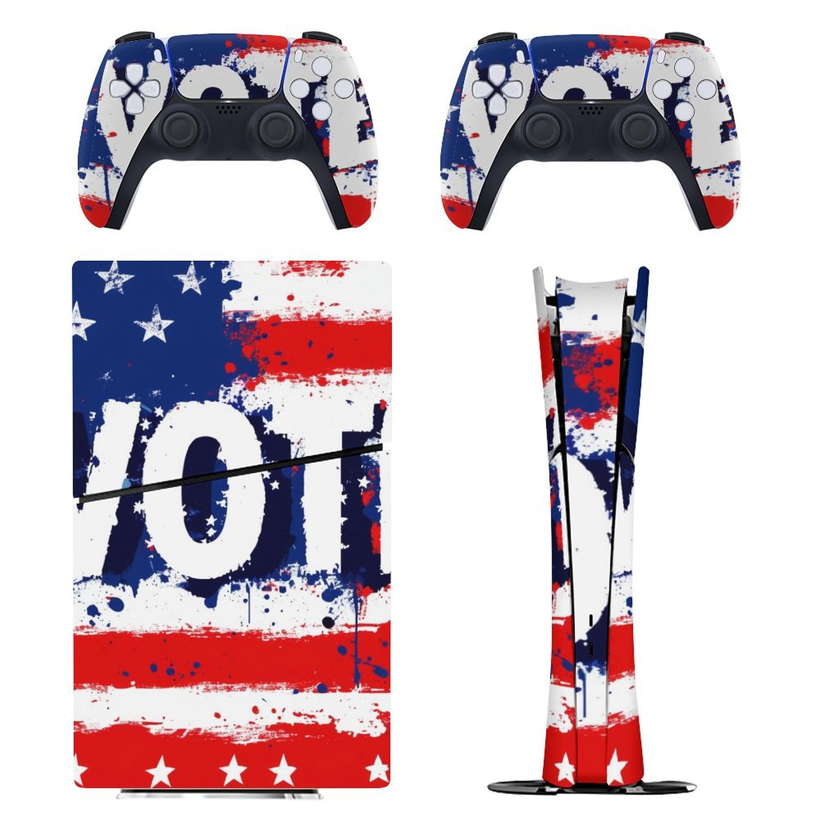 Skin Sticker for PS5 Slim Standard PS5 Pro Disc Digital Edition Console ...