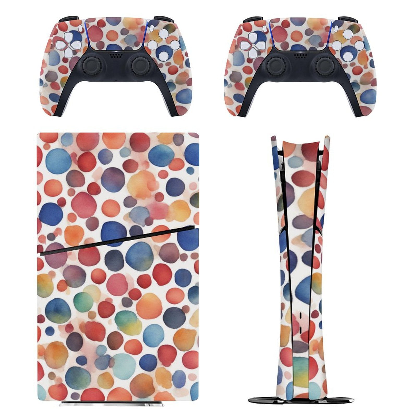 Skin Sticker for PS5 Slim Standard PS5 Pro Disc Digital Edition Console ...