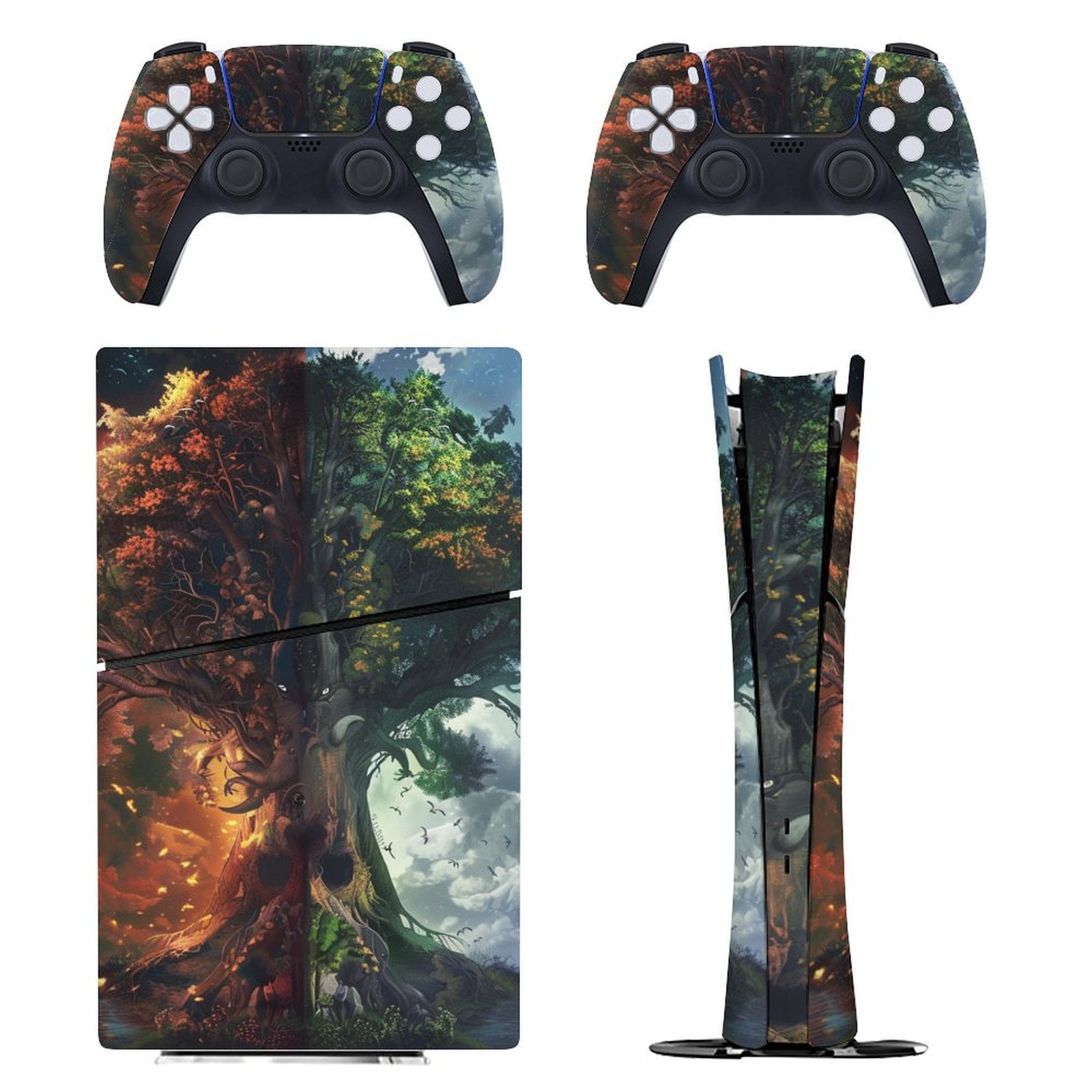 Skin Sticker for PS5 Slim Standard PS5 Pro Disc Digital Edition Console ...