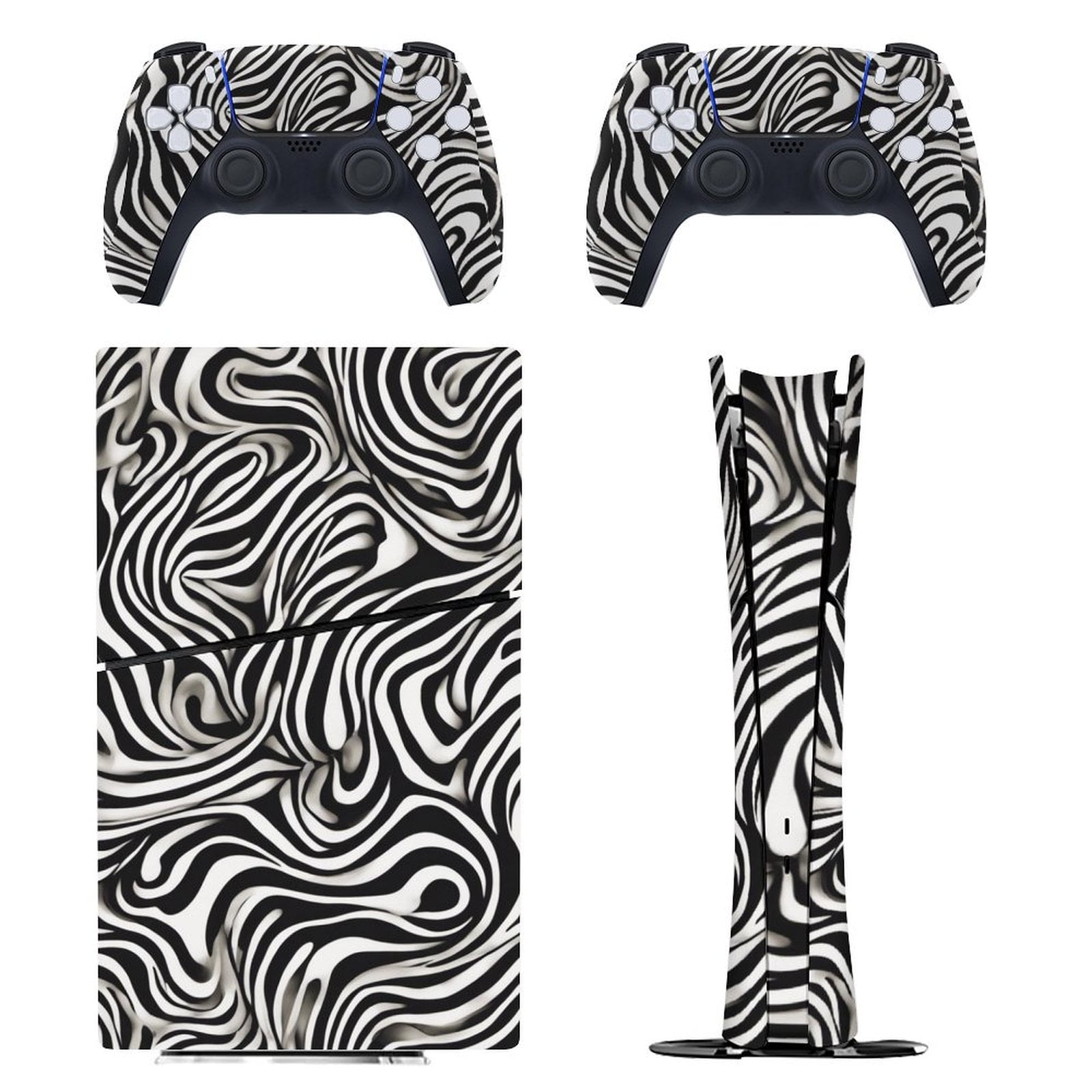 Skin Sticker for PS5 Slim Standard PS5 Pro Disc Digital Edition Console ...