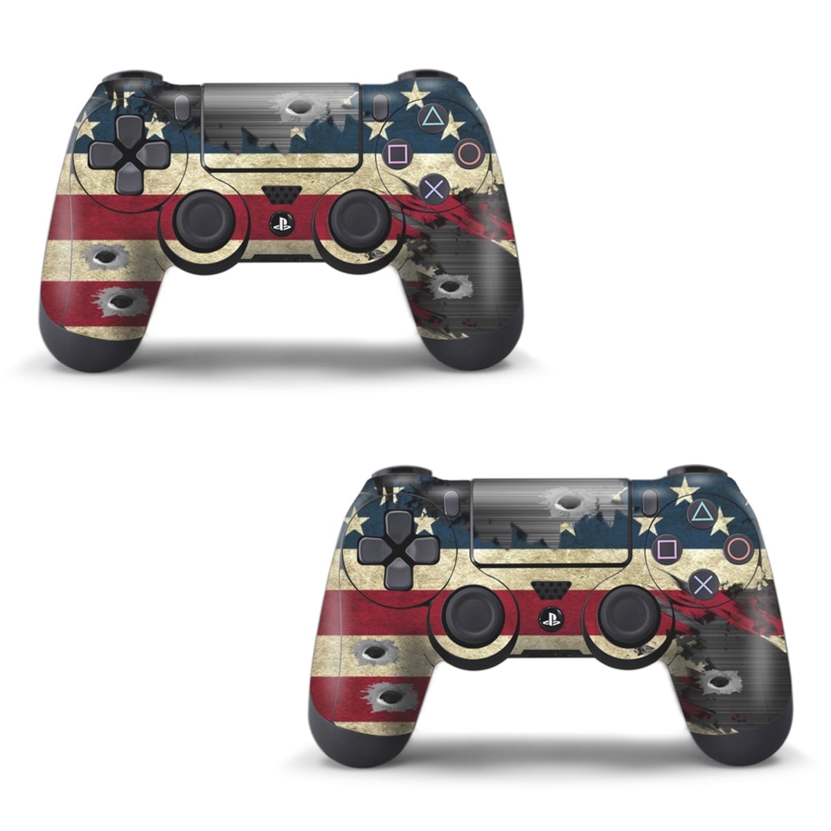 Skin Stickers for Playstation 4 Controller - Vinyl Leather Texture ...