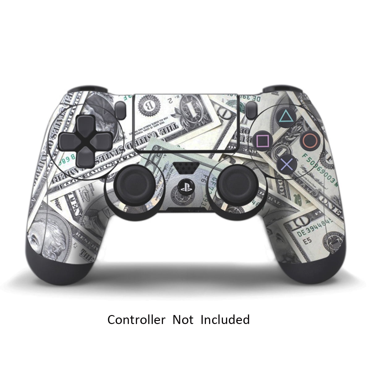 Skin Stickers for Playstation 4 Controller - Vinyl Leather Texture ...