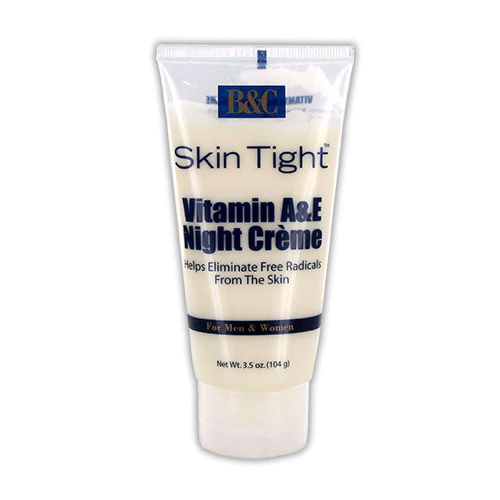 Skin Tight Night Creme Vitamin A & E 3.5 Oz, Pack of 6 - Walmart.com