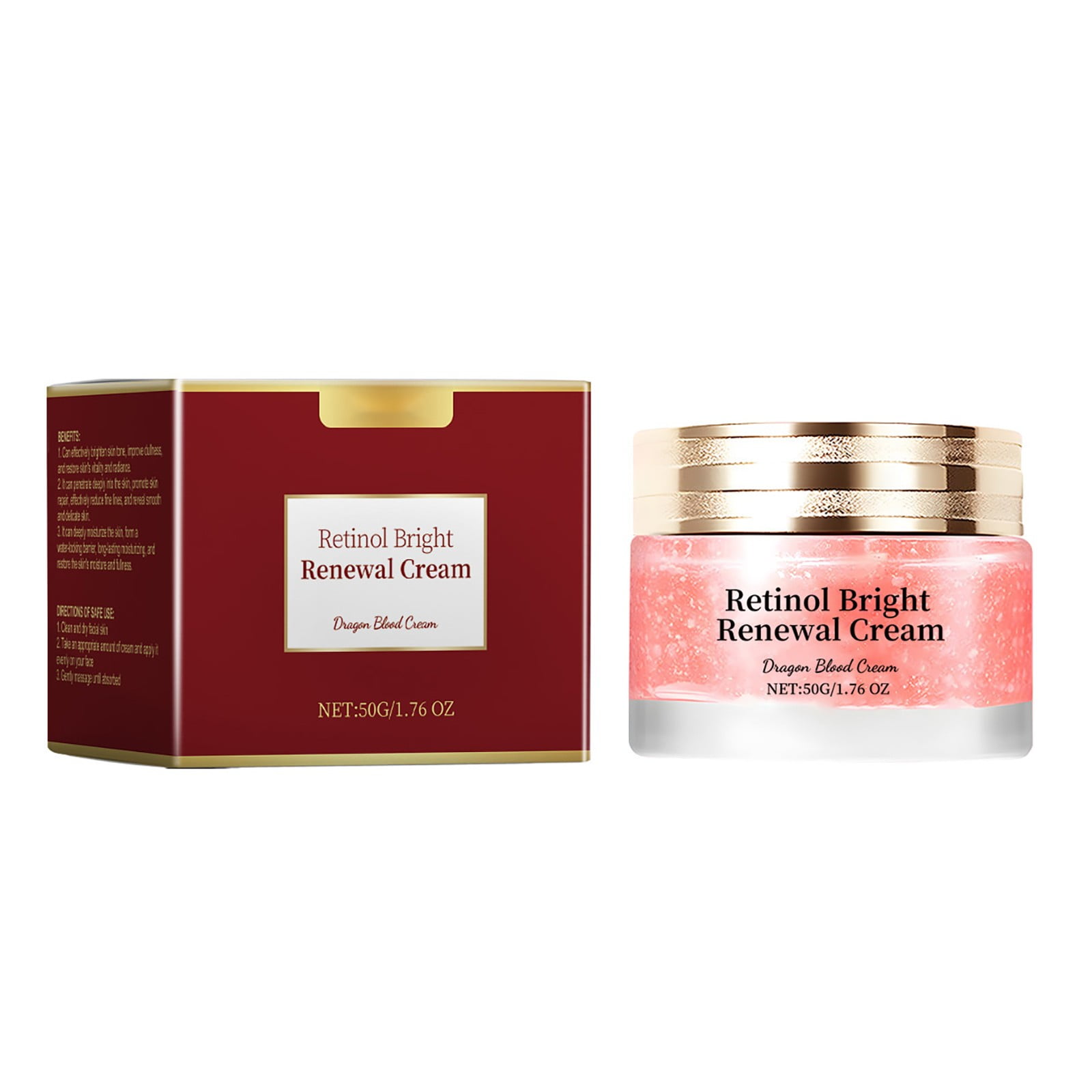 Skin Cream For Face with Retinol, Collagen Hyaluronic Acid Hydrating ...
