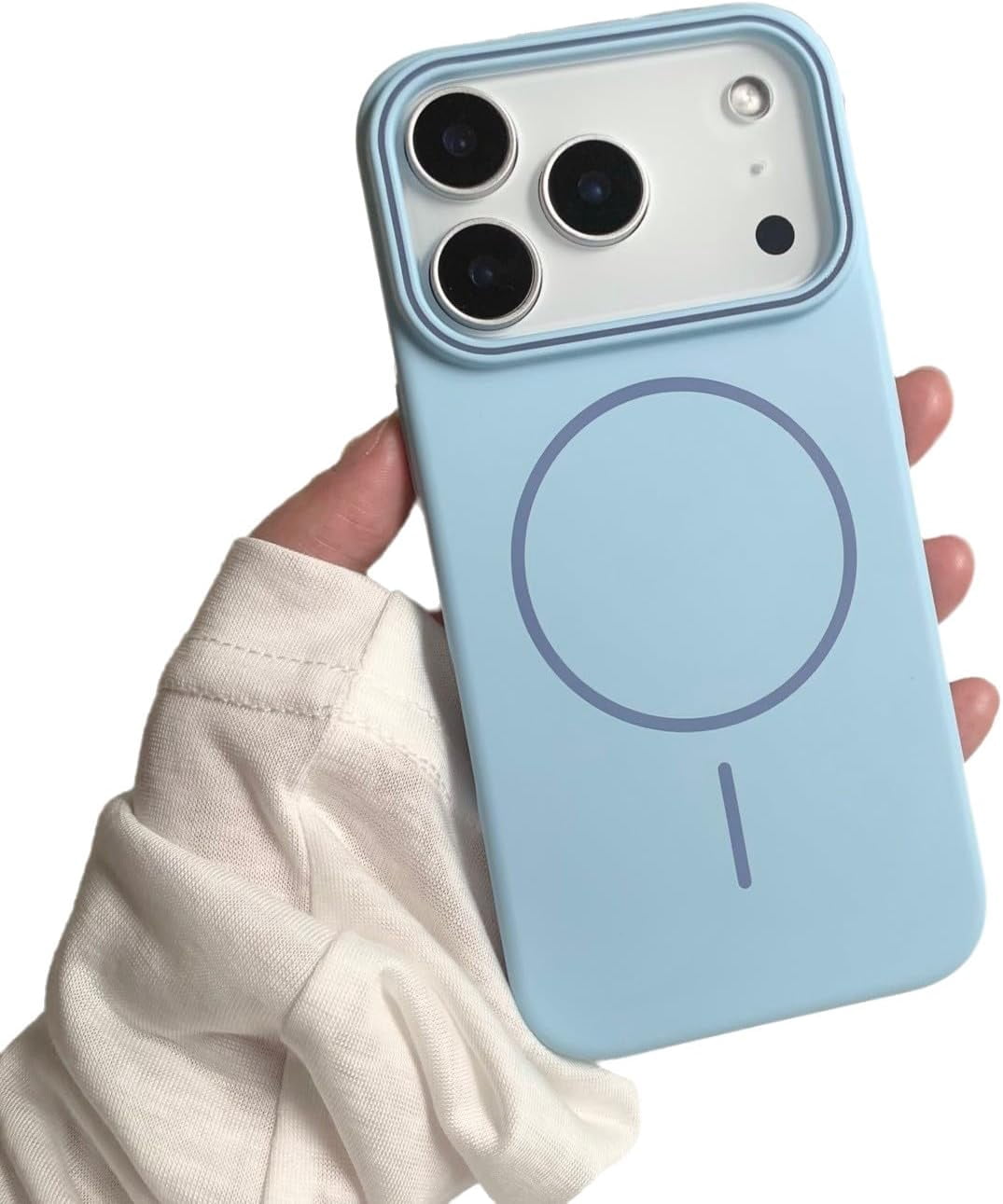 Skin Touch Feel Solid Color Magnetic Phone Case for iPhone, Compatible ...