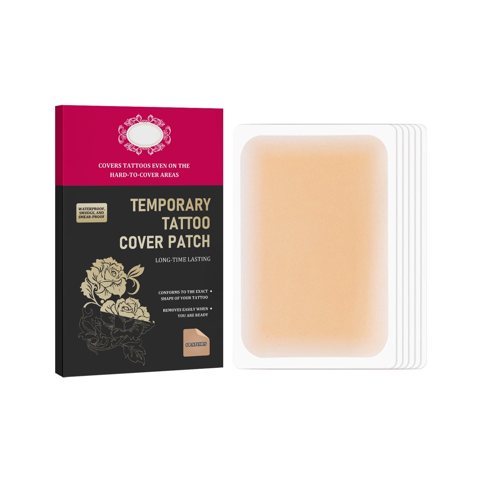 Skin Unseeable Concealer Patch,Waterproof Sweatproof Ultra Thin ...