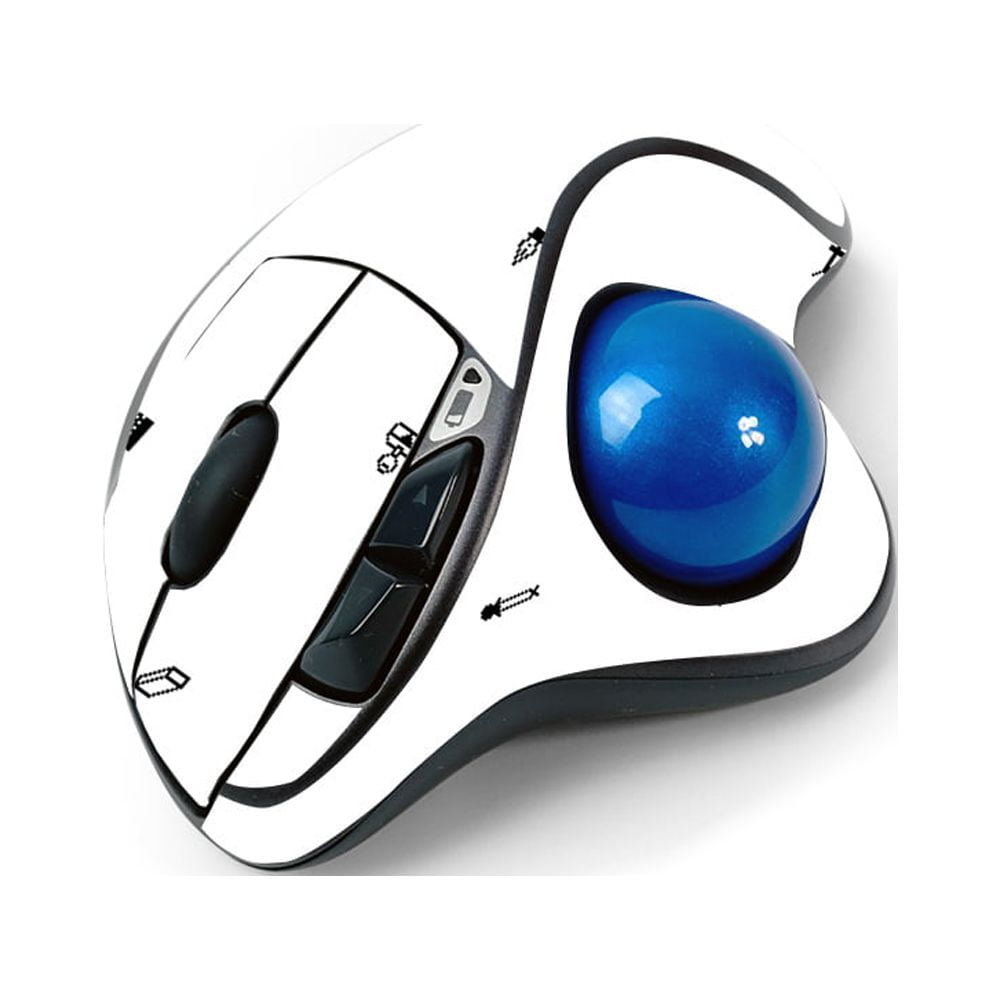 Skin Wrap Decal Compatible With Logitech M570 Wireless Trackball Mouse ...