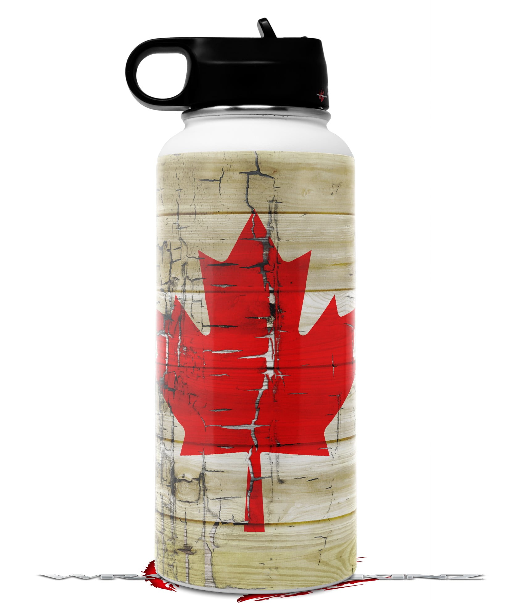 Skin Wrap Decal compatible with Hydro Flask Wide Mouth Bottle 32oz ...