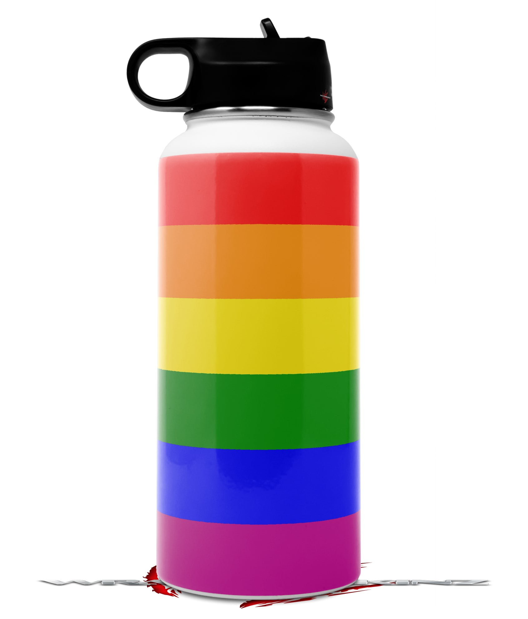 Skin Wrap Decal compatible with Hydro Flask Wide Mouth Bottle 32oz ...