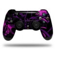 Skin Wrap for Sony PS4 Dualshock Controller Twisted Garden Purple and ...