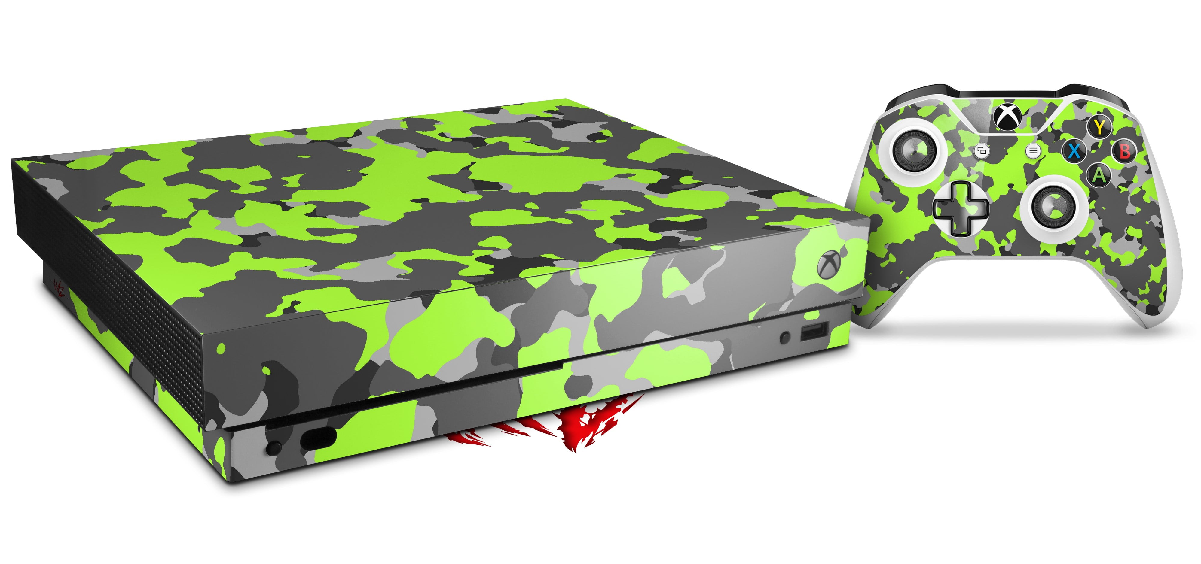 Skin Wrap for XBOX One X Console and Controller WraptorCamo Old School ...