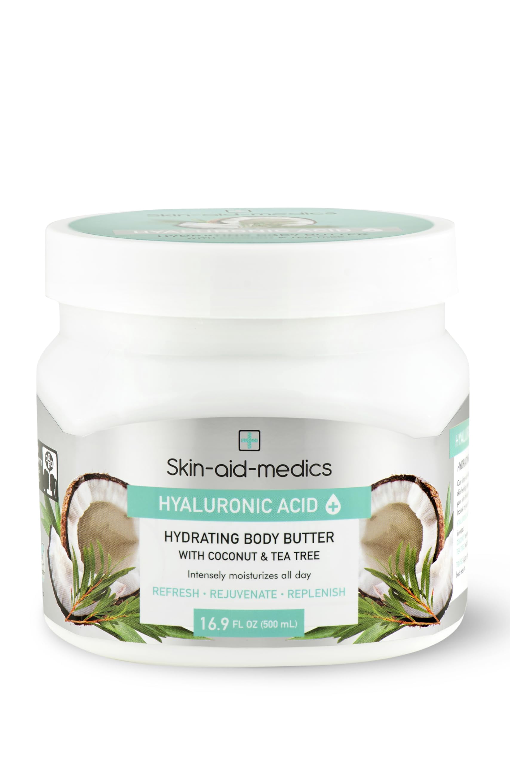 Skin-aid-medics Hyaluronic Acid Hydrating IRF13 Body Butter, with ...