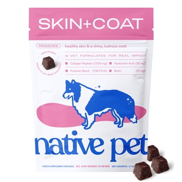 Nutri-Vet Shed Defense Soft Chews for Dogs | Fur & Skin Health | 60 ...