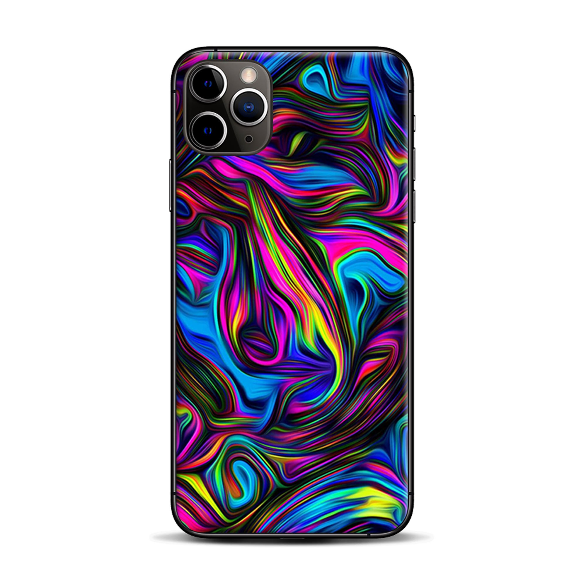 Skin for iPhone 11 Pro Max Skins Decal Vinyl Wrap Stickers Cover - Neon ...