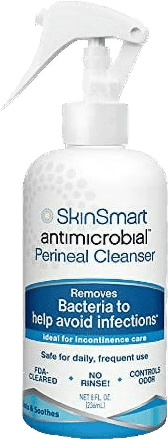 SkinSmart Antimicrobial Perineal Spray - 8 oz (Pack of 2) - Walmart.com