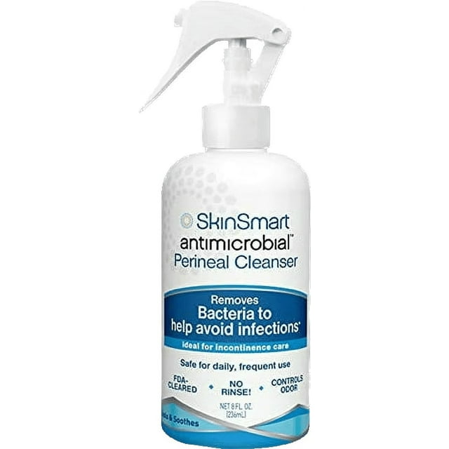 SkinSmart Antimicrobial Perineal Spray - 8 oz (Pack of 2) - Walmart.com