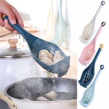 Skinada Large-Size Noodle Colander, Spaghetti Skimmer, for Draining ...