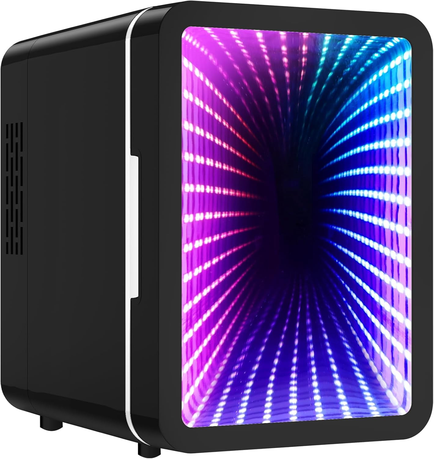 Skincare Fridge - 4L Mini Fridge with Thousand-layer Mirror of 12 Color ...