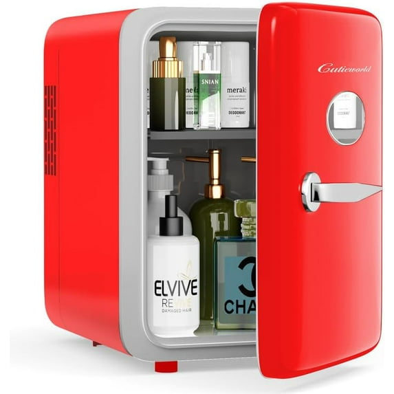 Skincare Fridge - 4L Mini Fridge for Bedroom, Office and Car, for ...